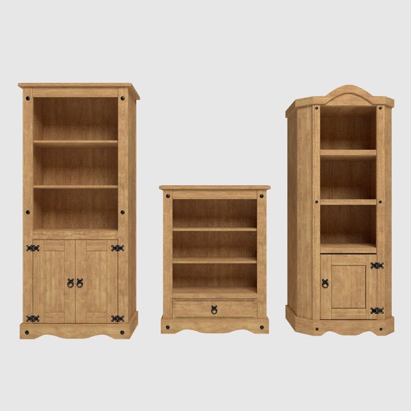 Free Blender Bookshelf Models | TurboSquid