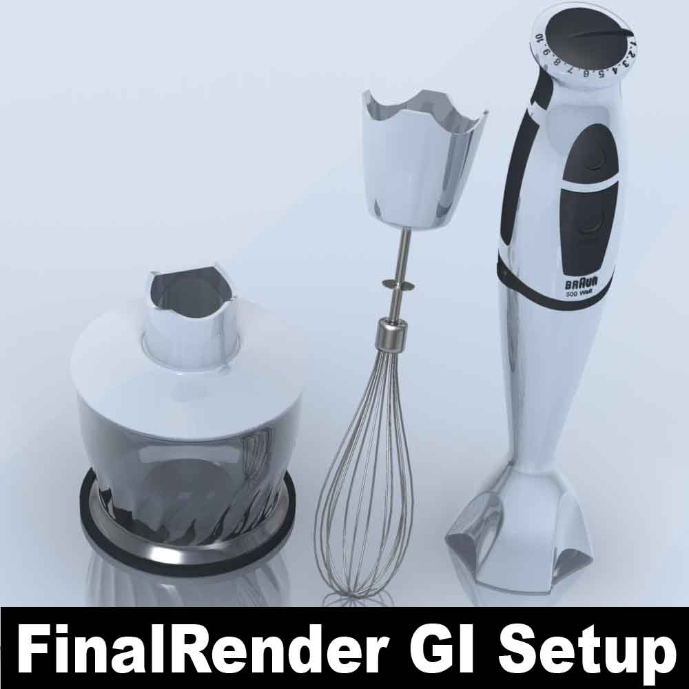 braun mr6550 mixer blender 3d max