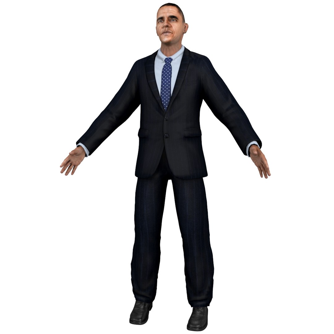 3d 3ds Usa Barack Obama
