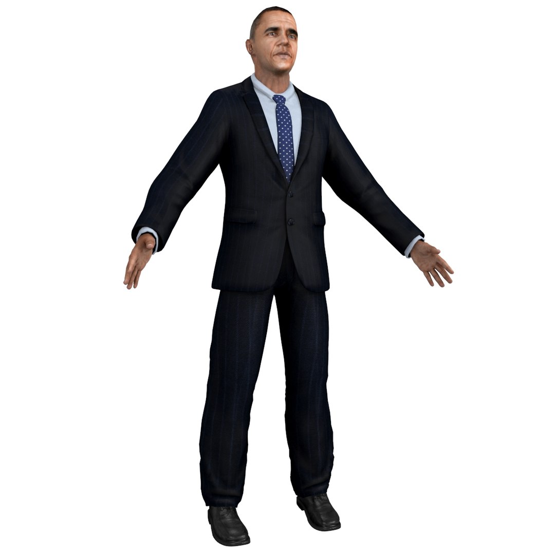 3d 3ds Usa Barack Obama