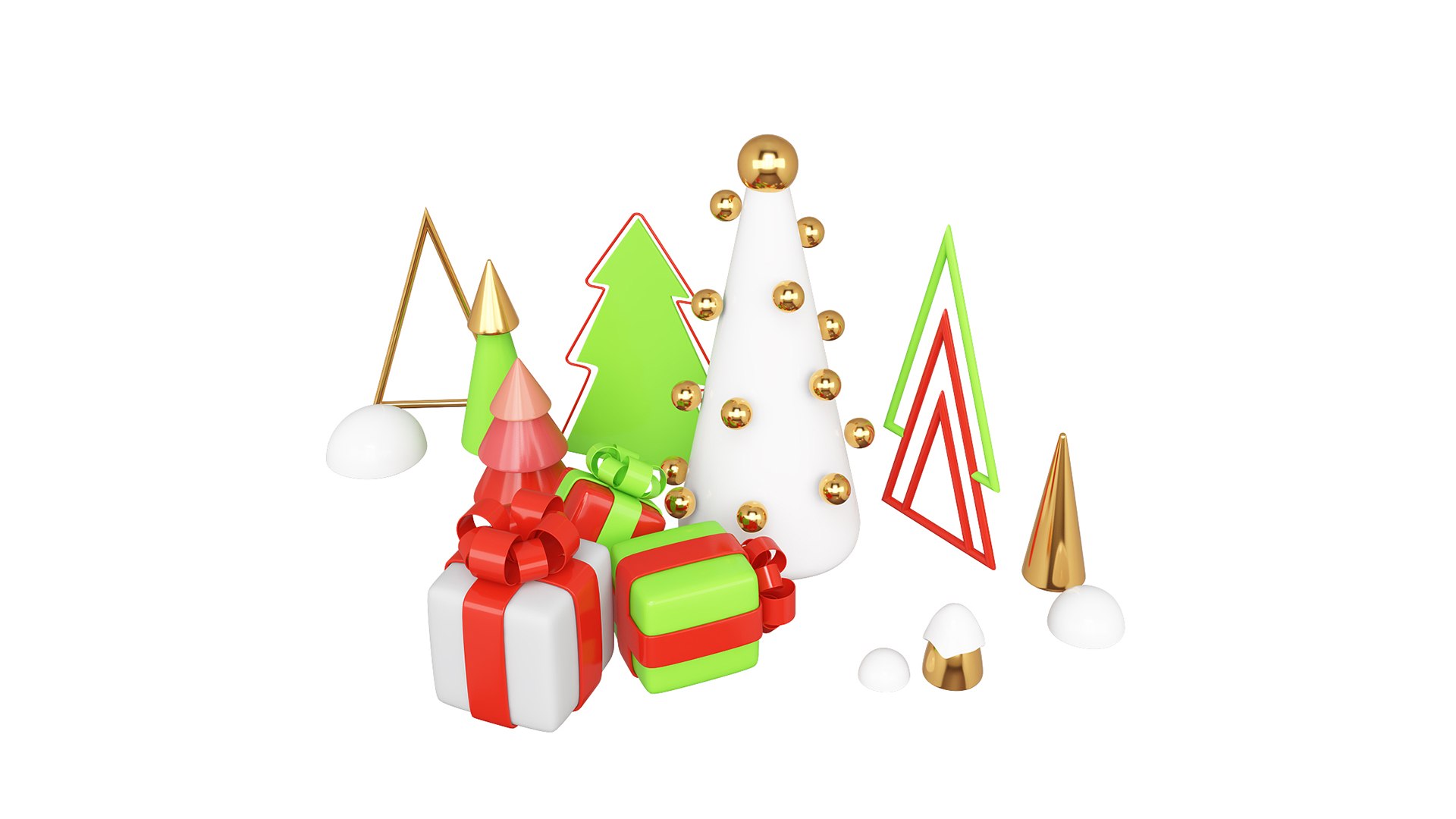 New-Year-Decoration 3D Model - TurboSquid 1825542