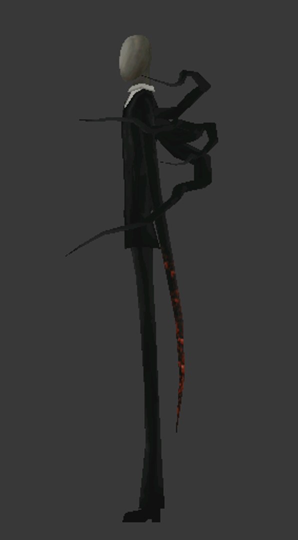 Free Slender Man 3d Model