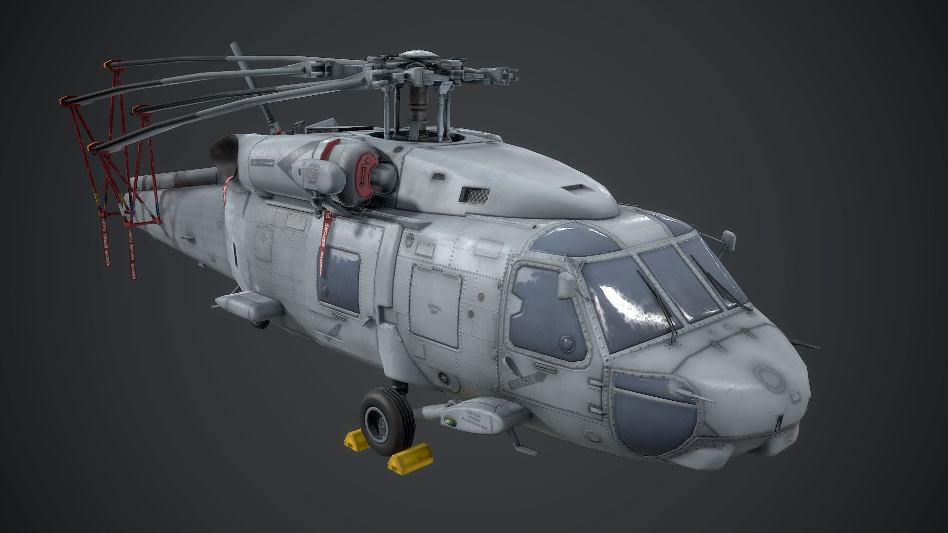 Sikorsky Sh-60f 3D - TurboSquid 1551597