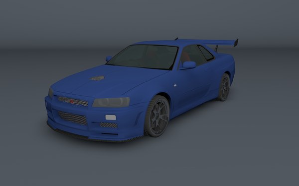 livre Skyline GT R Modelo 3D - TurboSquid 343068