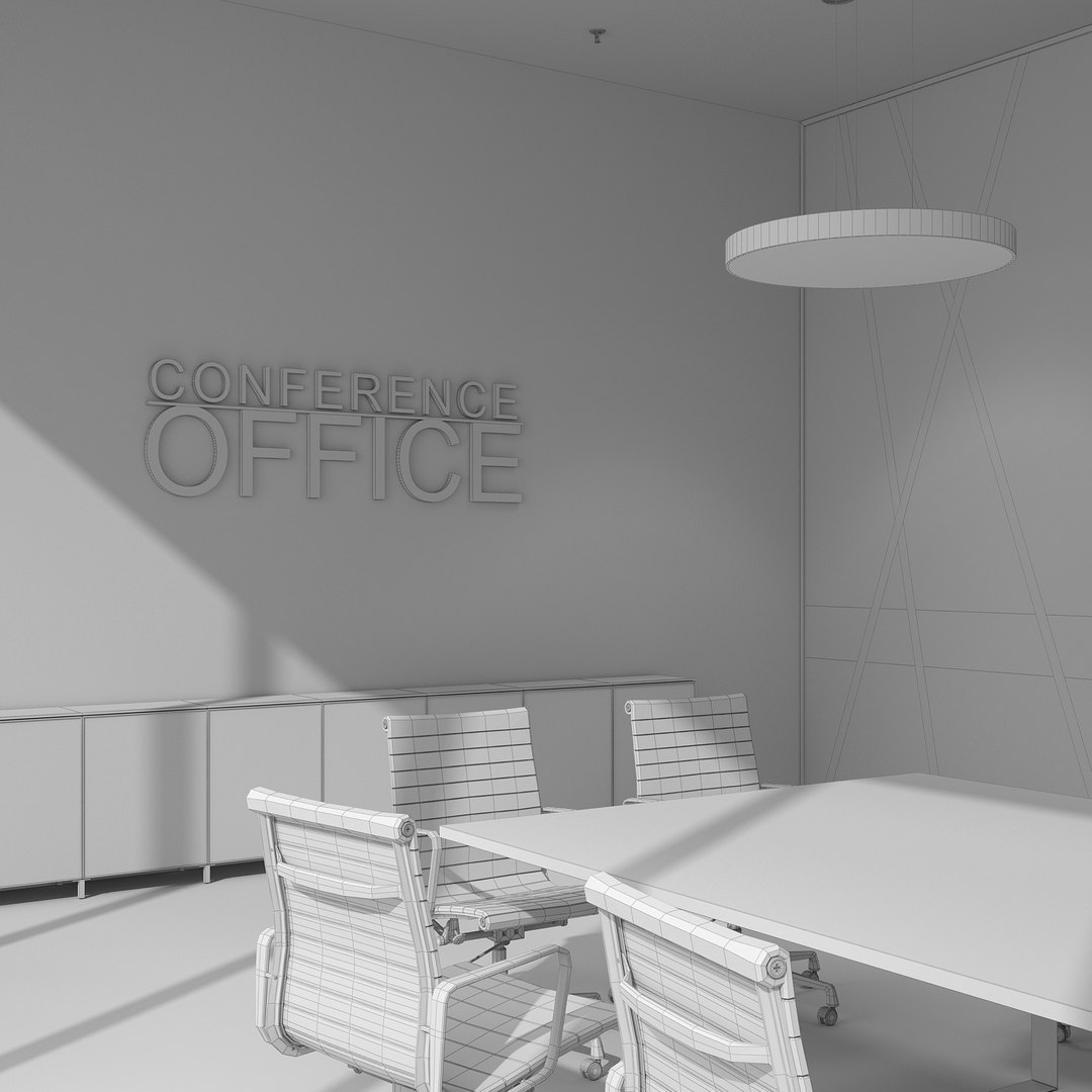3d Model Conference Room