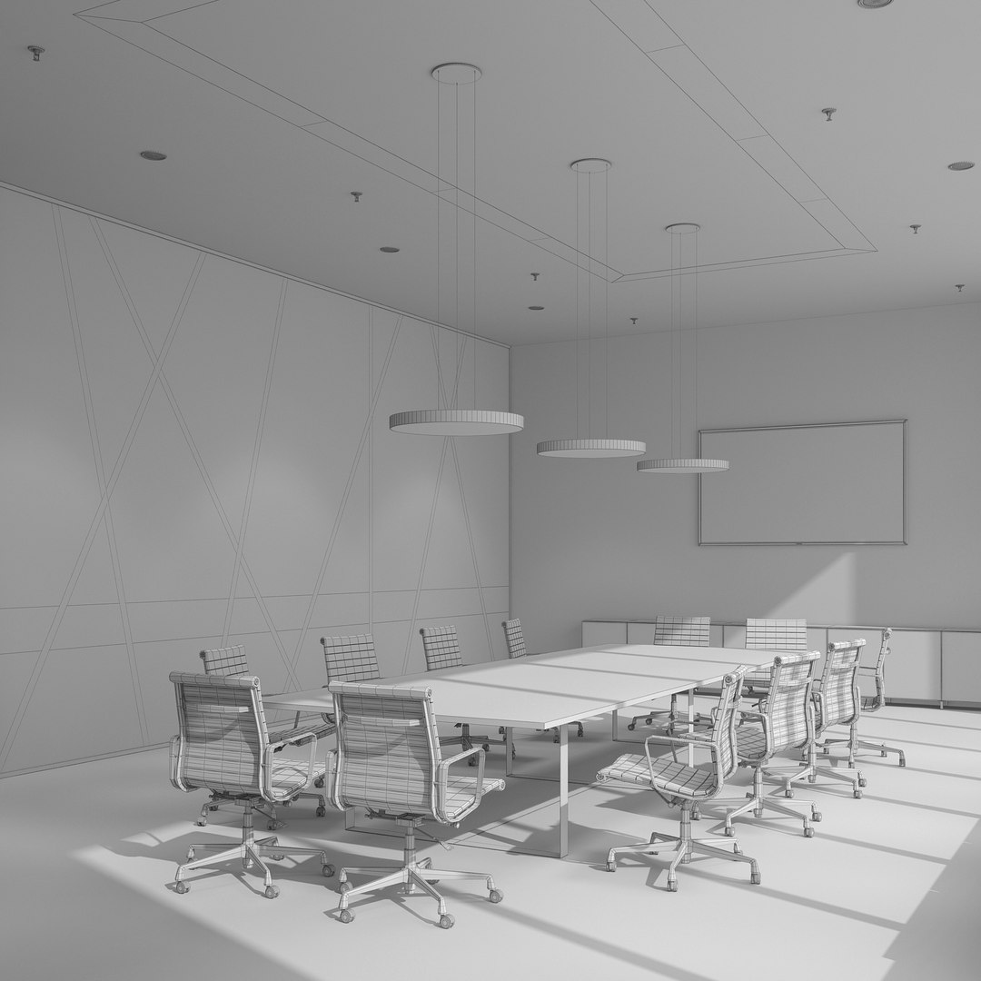 3d Model Conference Room