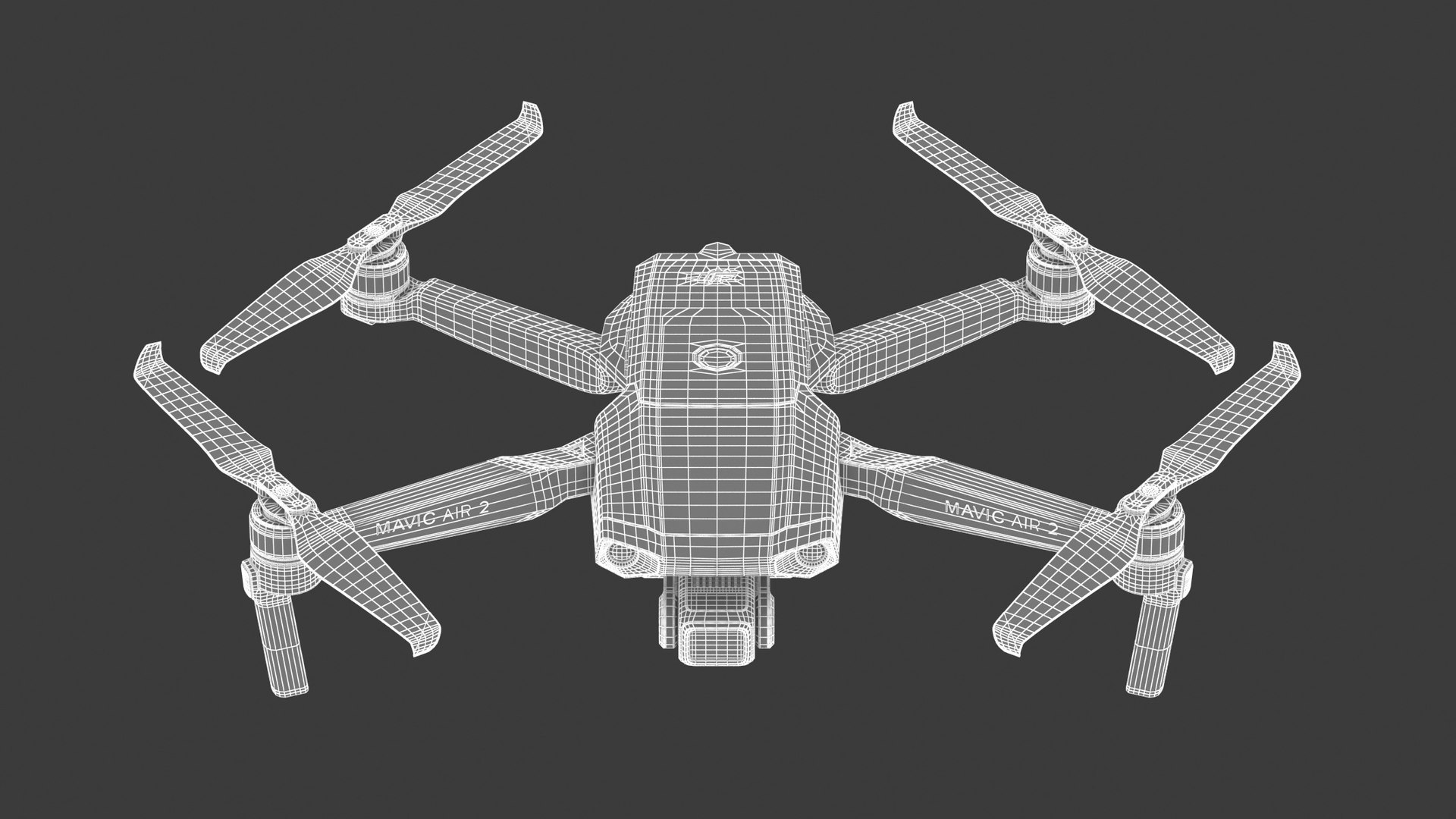 Dji Mavic Air 3D Model - TurboSquid 1572579