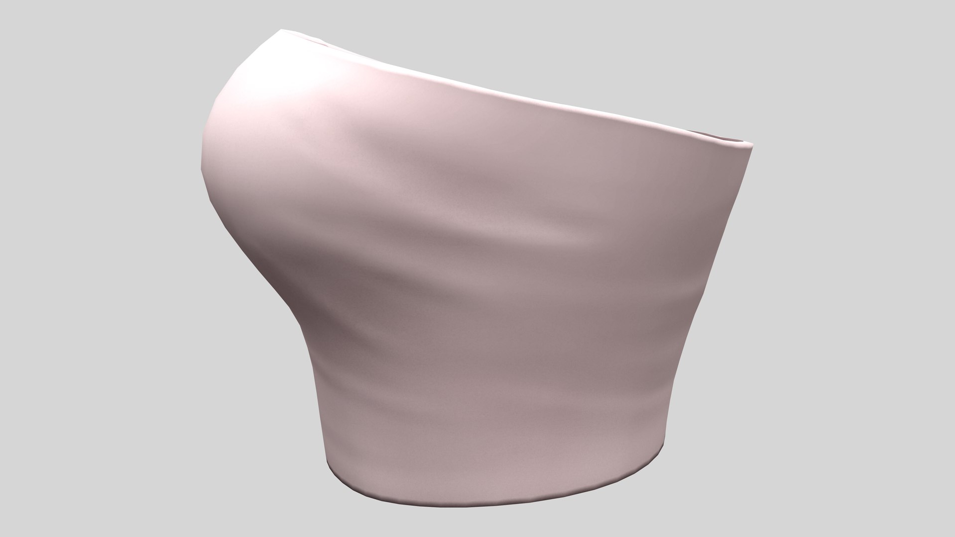 3D Pink Tube Top - TurboSquid 2000878