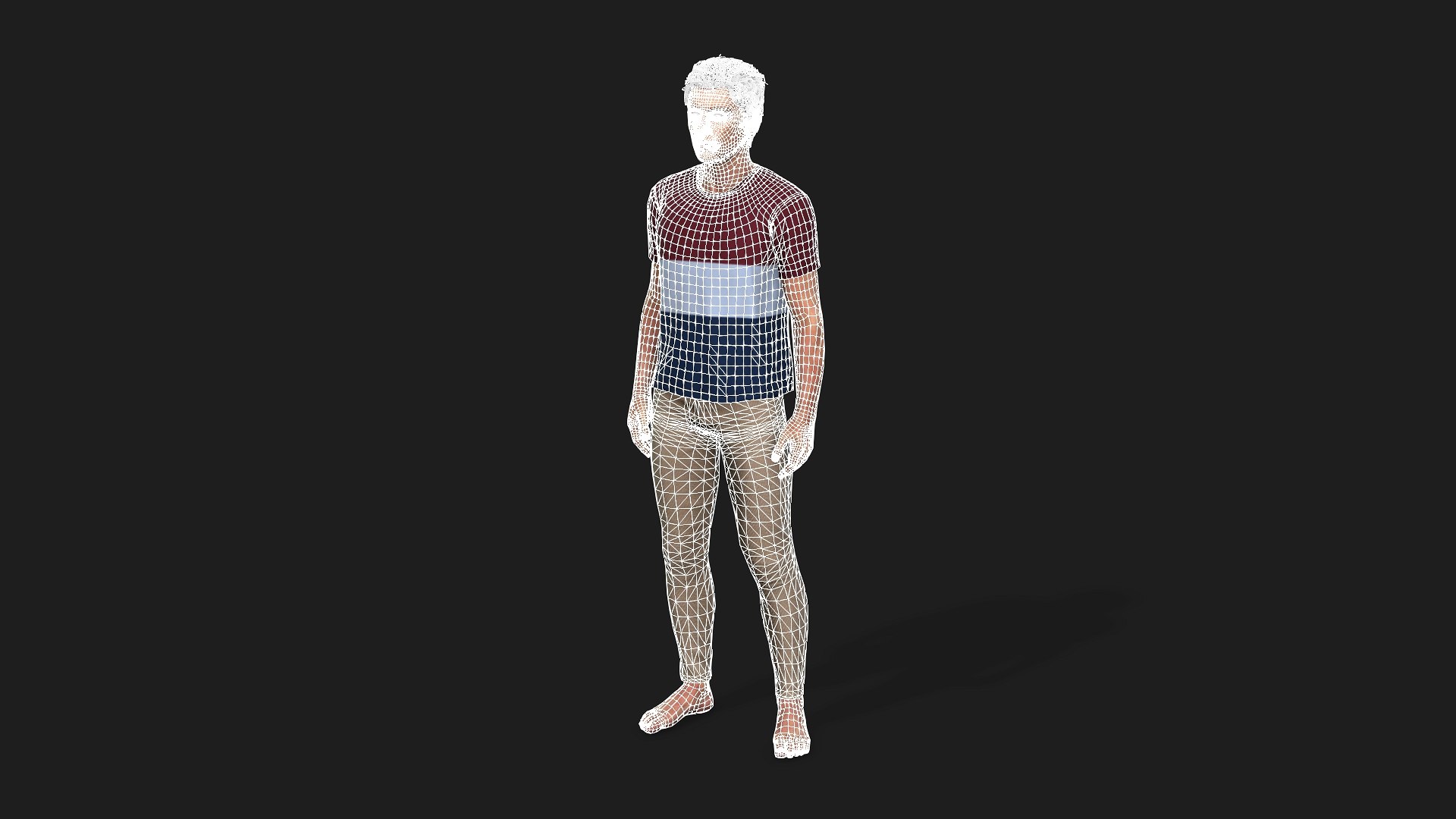 Realistic Male 3D Character 3D Model - TurboSquid 2359246