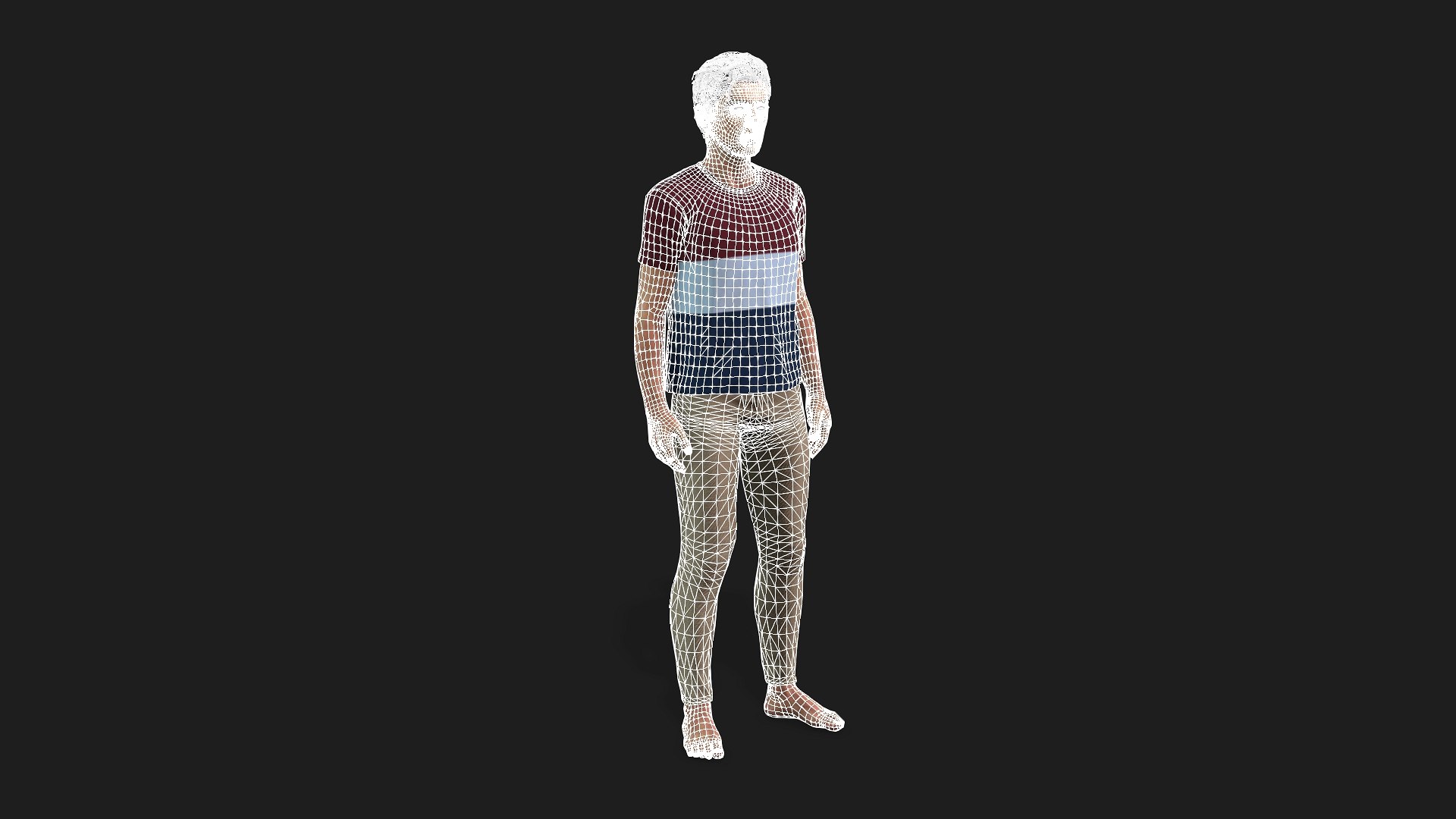 Realistic Male 3D Character 3D Model - TurboSquid 2359246