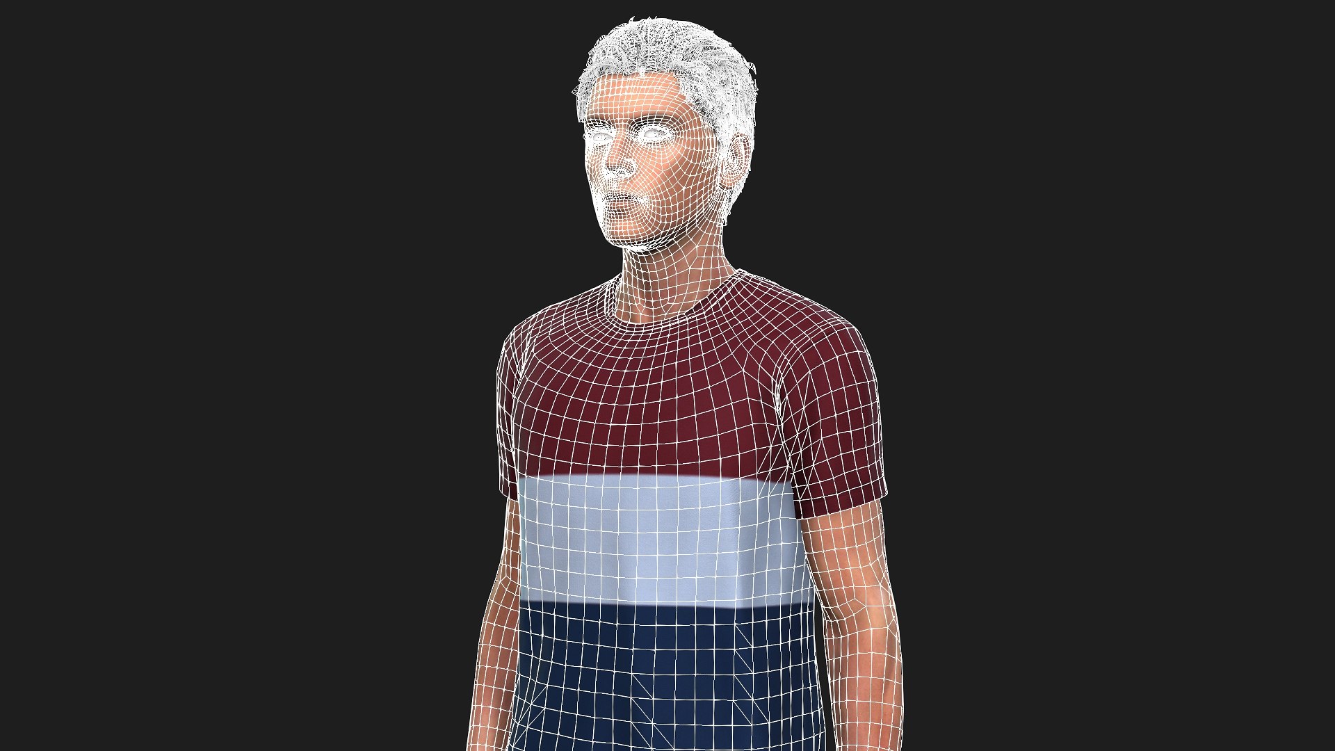 Realistic Male 3D Character 3D Model - TurboSquid 2359246