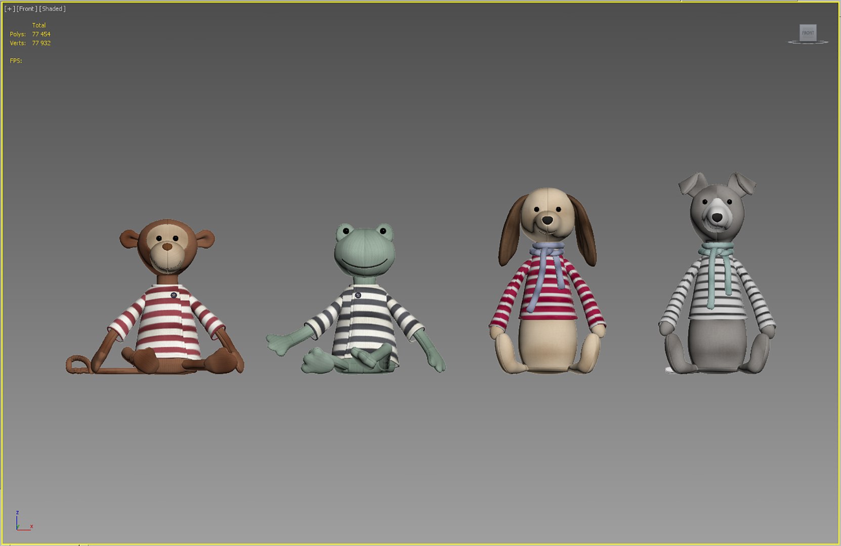 3D Plush Toys 24 - TurboSquid 2052709