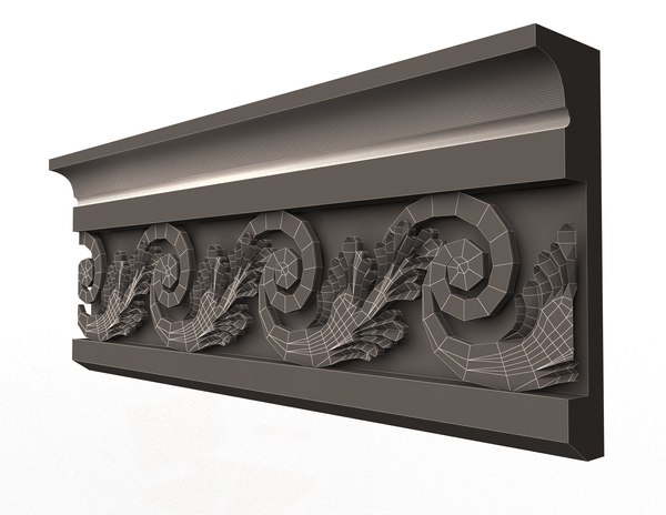 modèle 3D de Moulure de décoration de corniche - TurboSquid 1739071