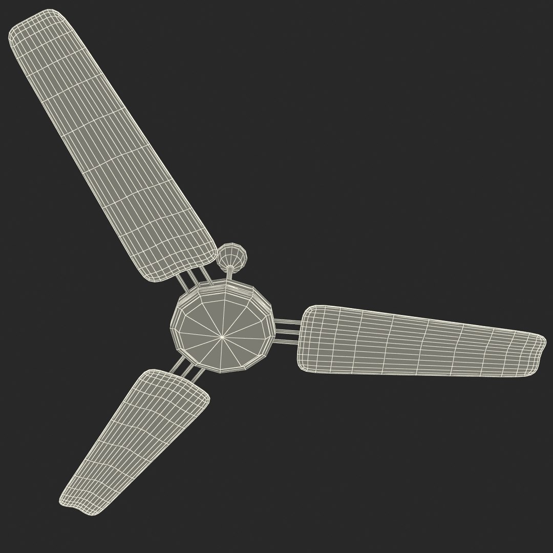 3d Ceiling Fan V3