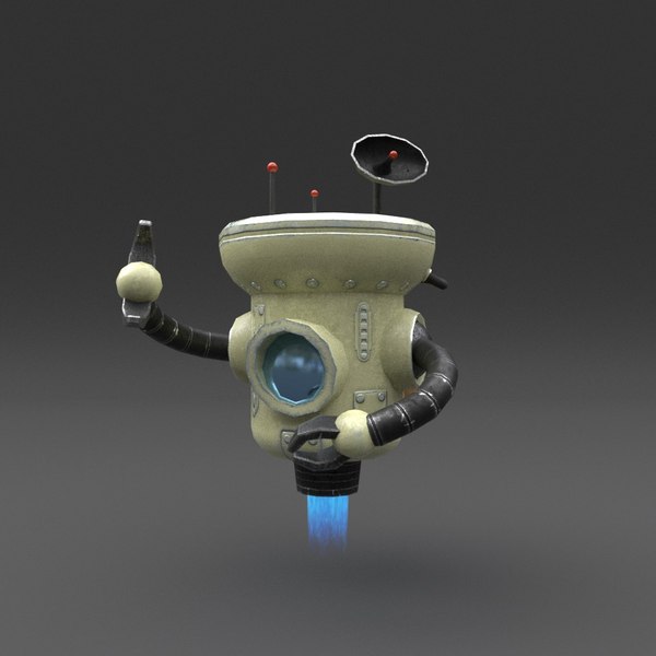 Robot Blender Models for Download | TurboSquid