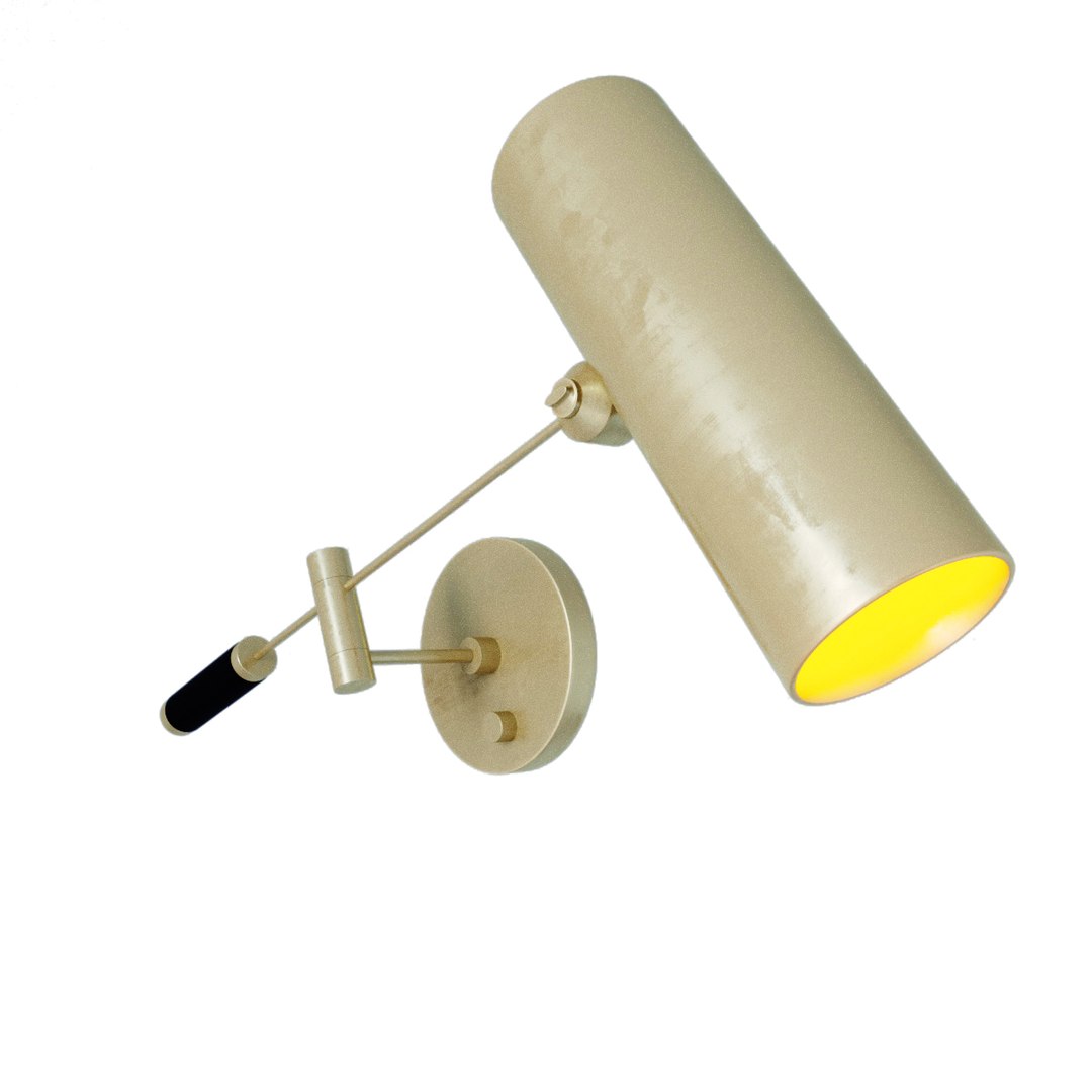3D Cylinder Swing Arm Sconce - TurboSquid 1241852