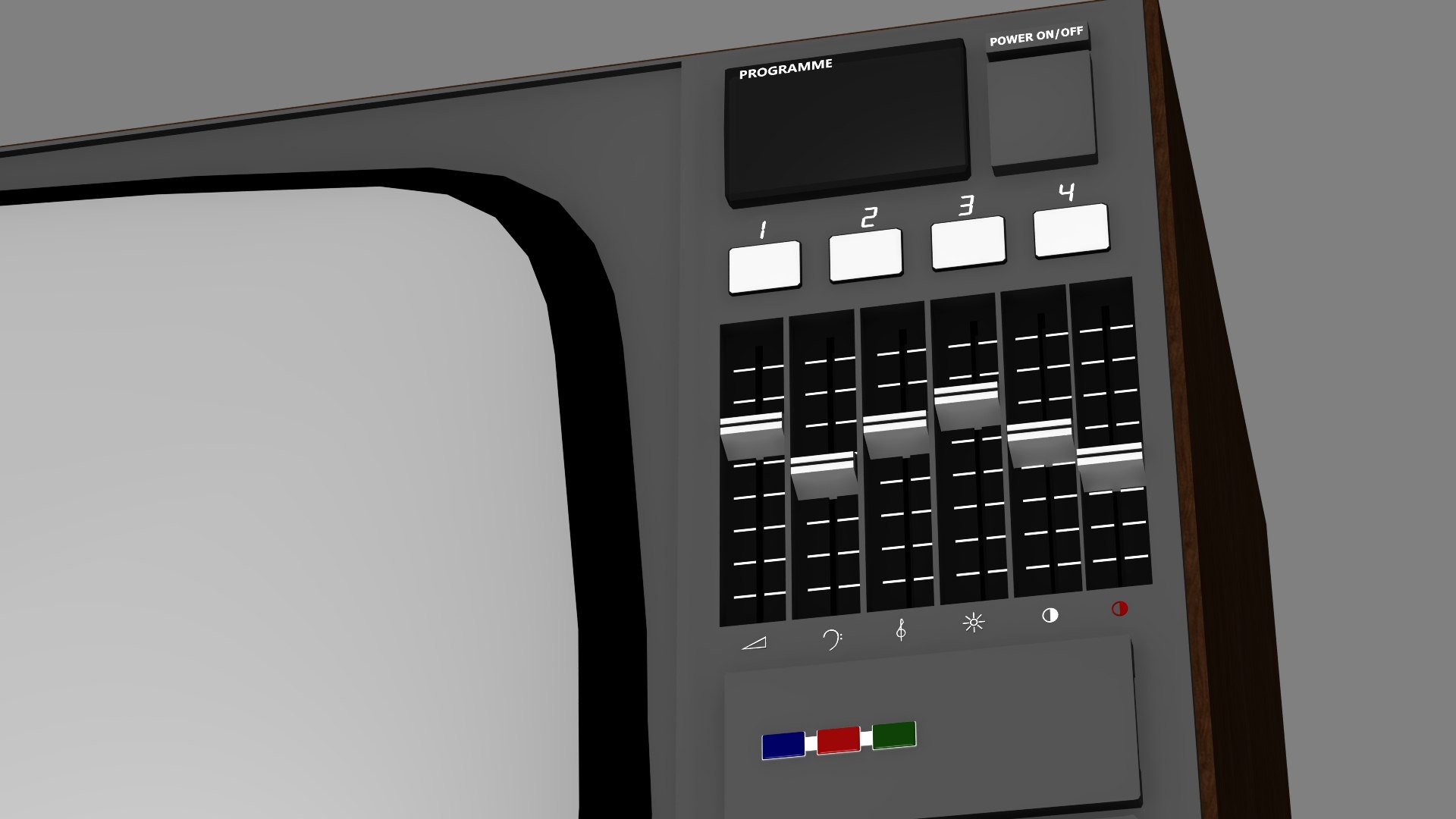 Philips KTV660 Television Model - TurboSquid 2016938