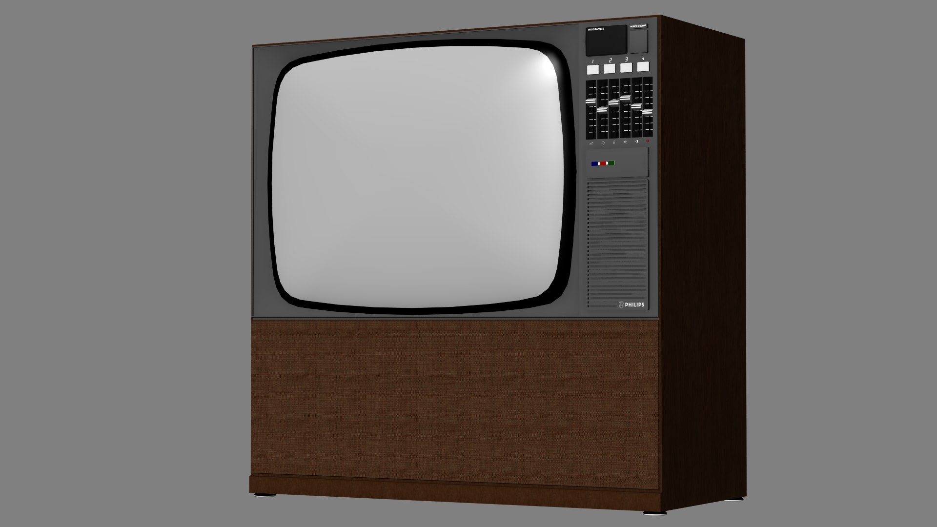 Philips KTV660 Television Model - TurboSquid 2016938