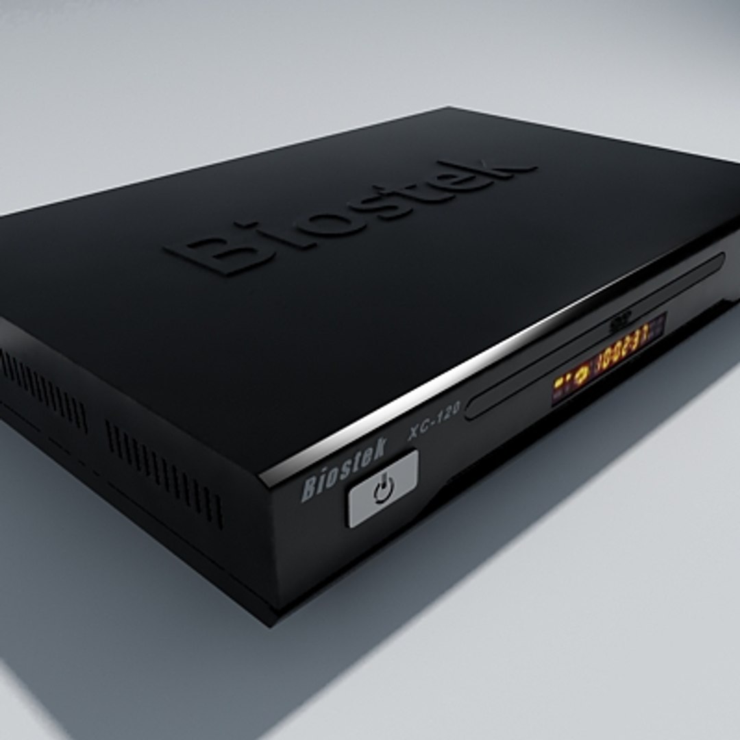 dvd player 3d model