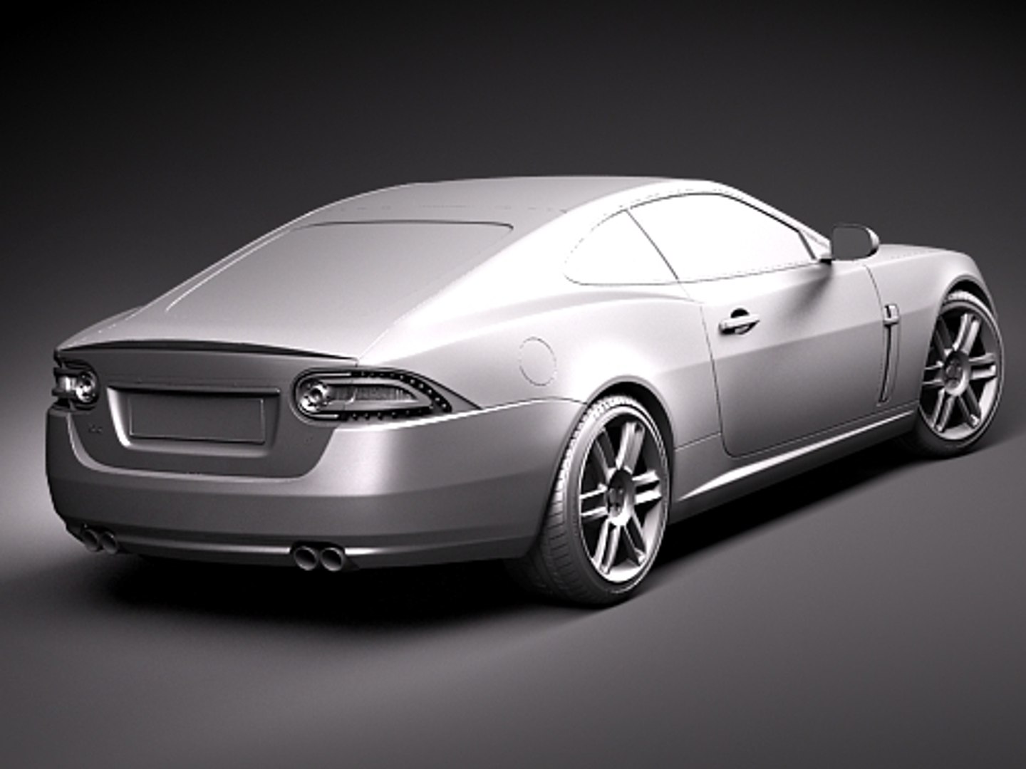 3d Xkr Xk R 2010 Model