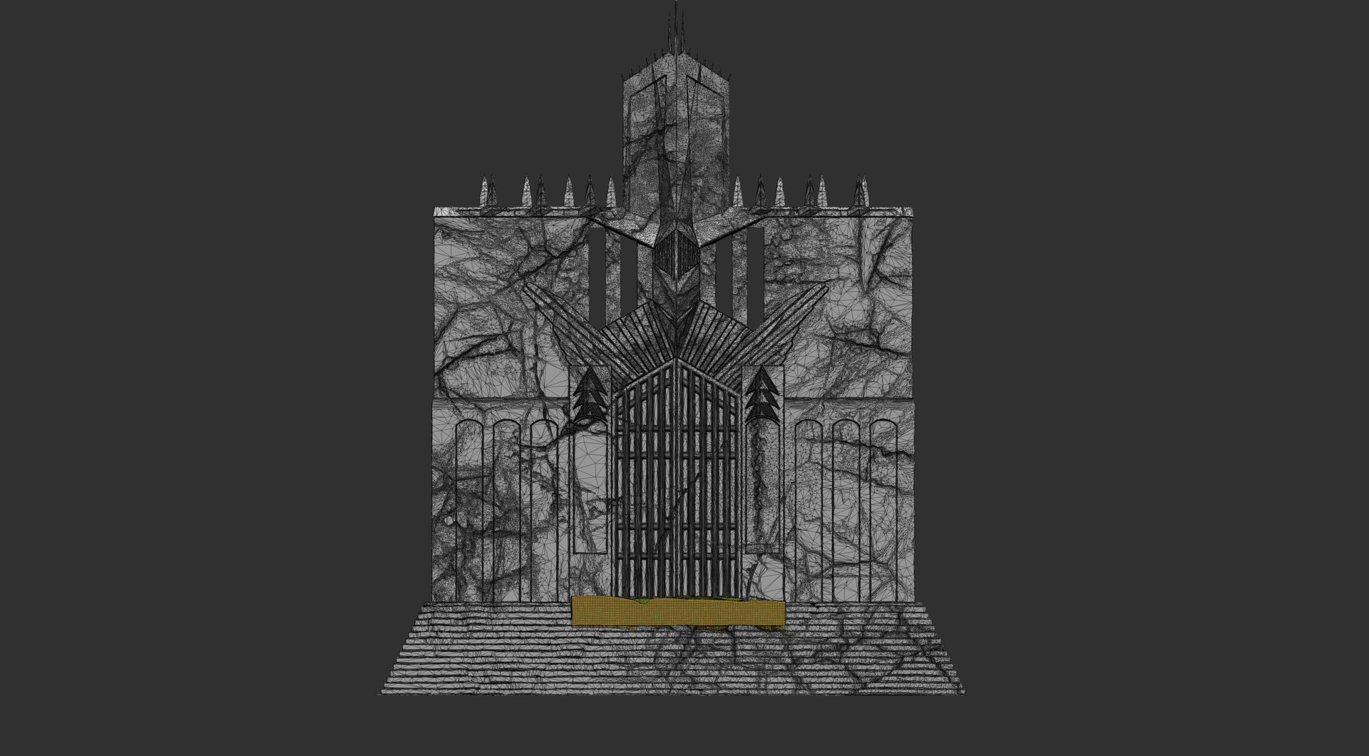 3D Lamp Minas Morgul Fortress Lord Of The Rings Model - TurboSquid 2245672