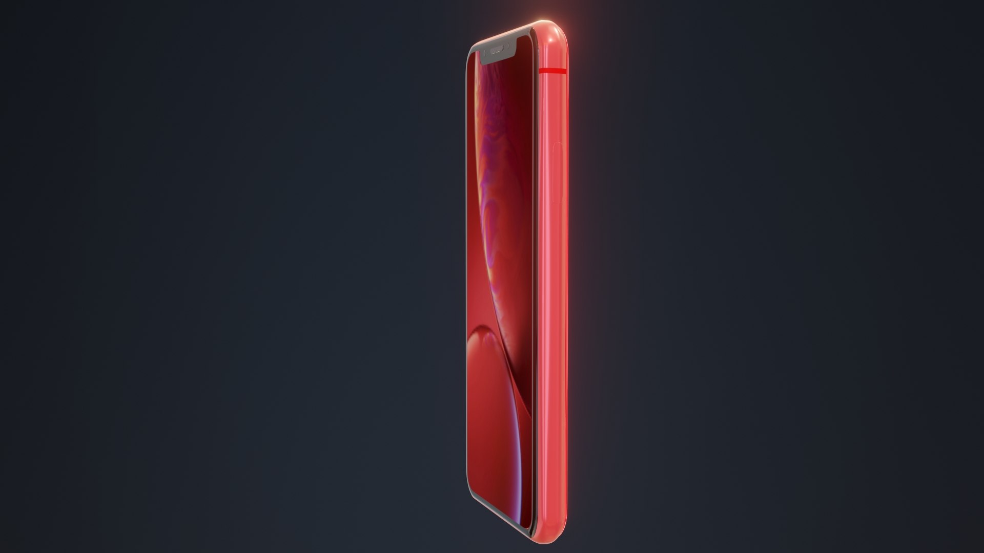 3D model iphone xr red apple - TurboSquid 1674330