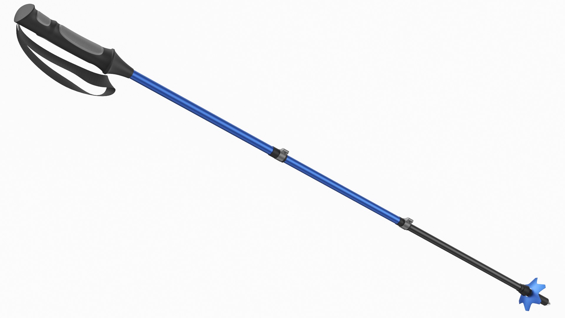 3D Hiking Or Ski Pole 01 Model - TurboSquid 2184034