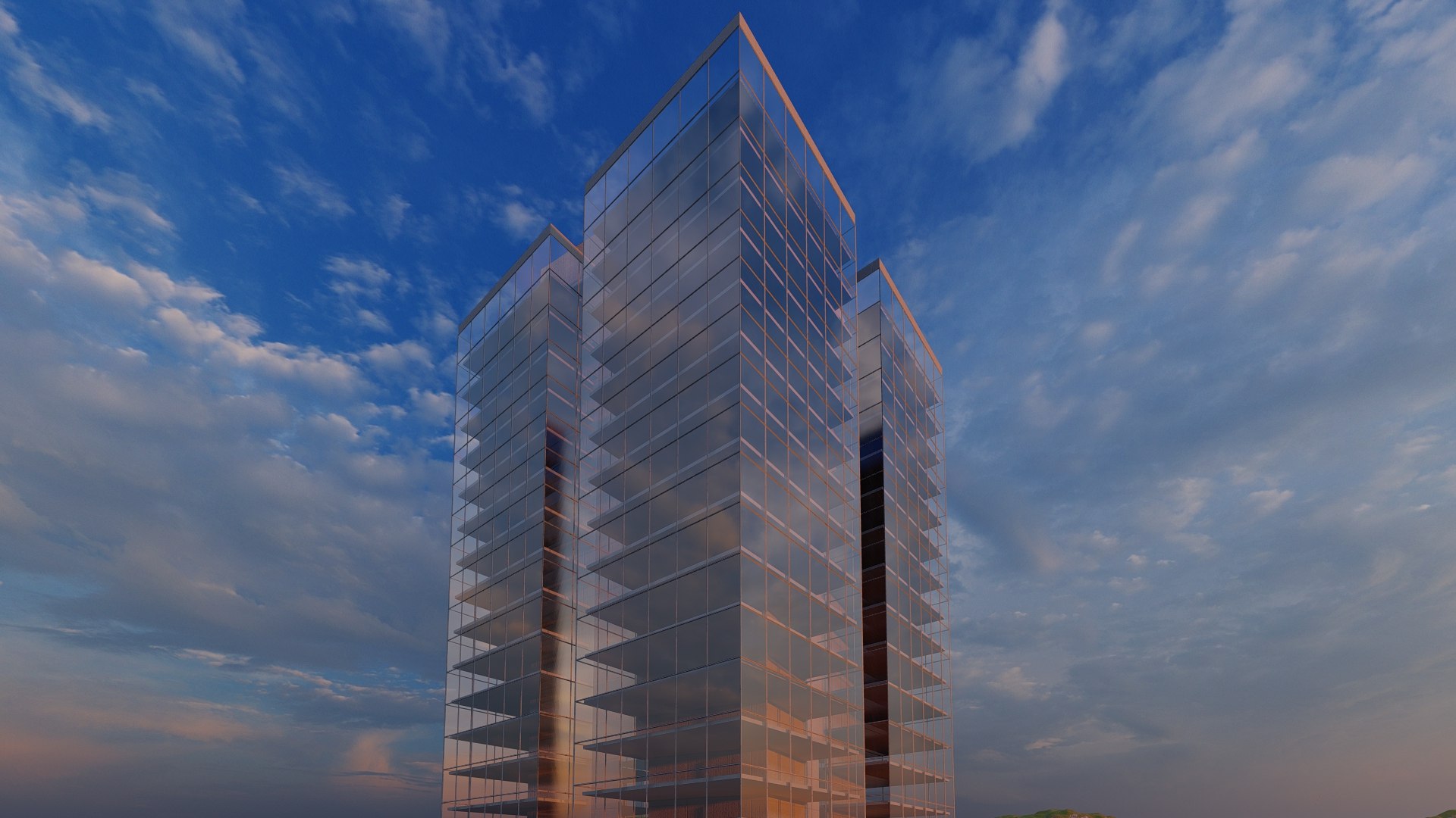 3D model office buildings - TurboSquid 1691931