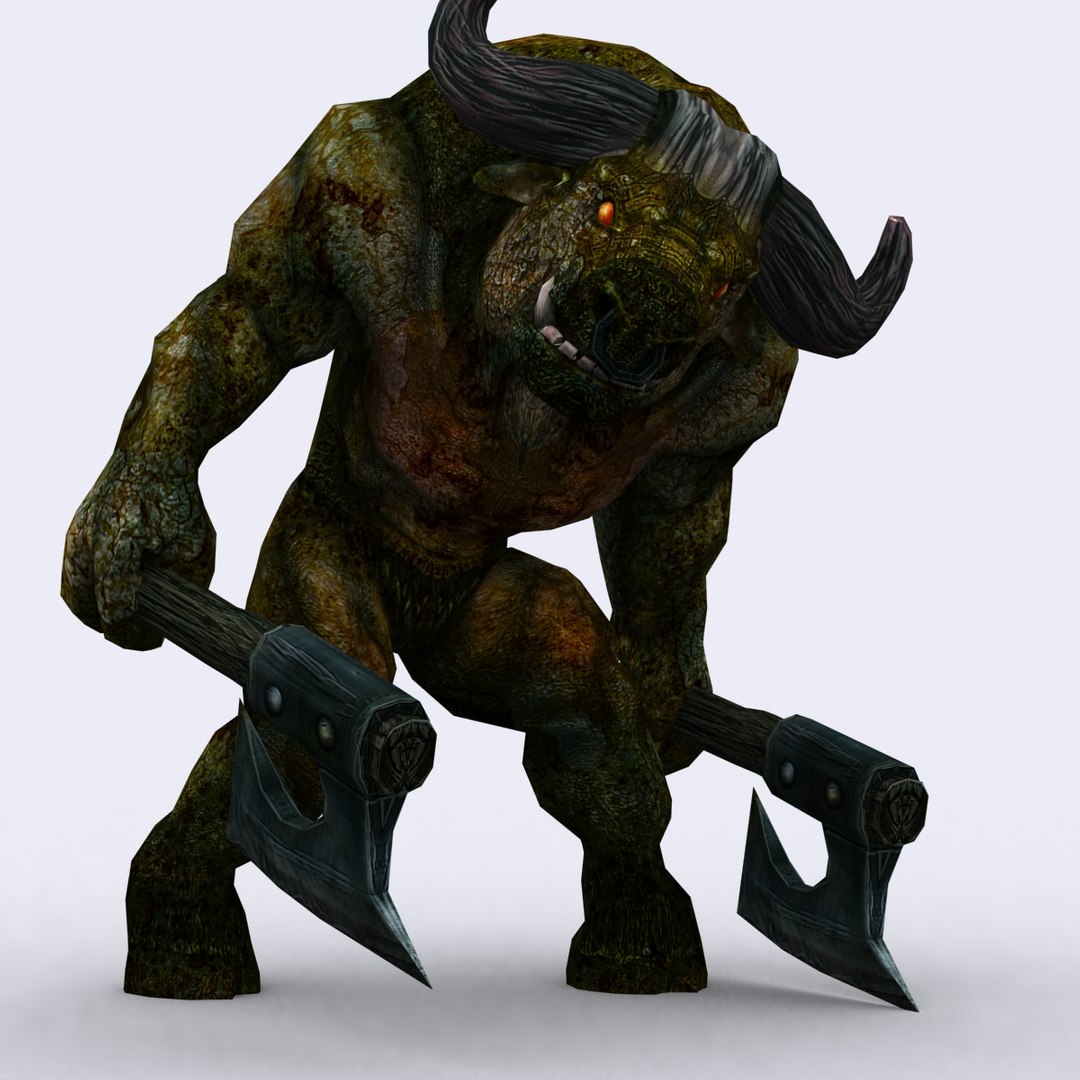 minotaurs pack - 3ds