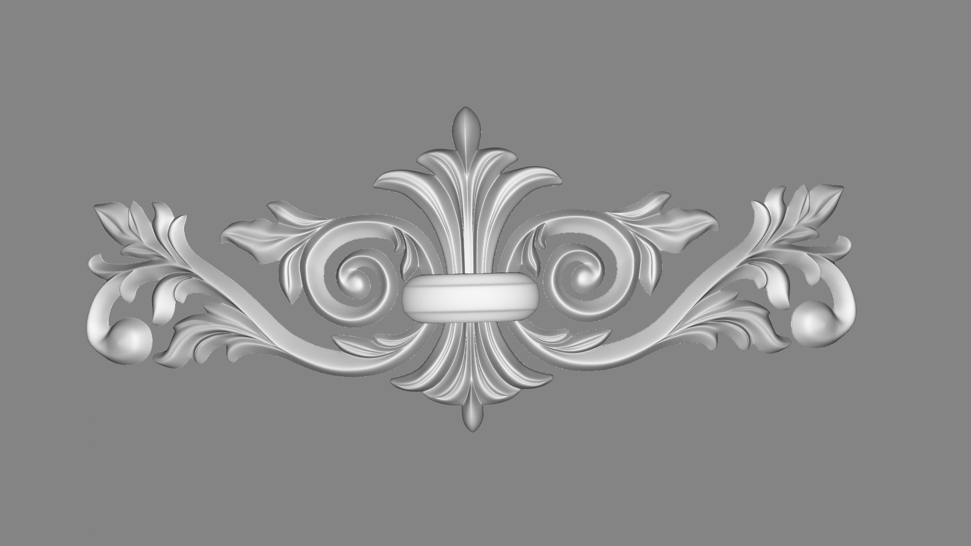 3D central pattern model - TurboSquid 2012028