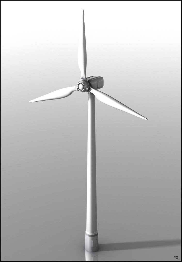 Turbine Wind 3D Model - TurboSquid 1176620