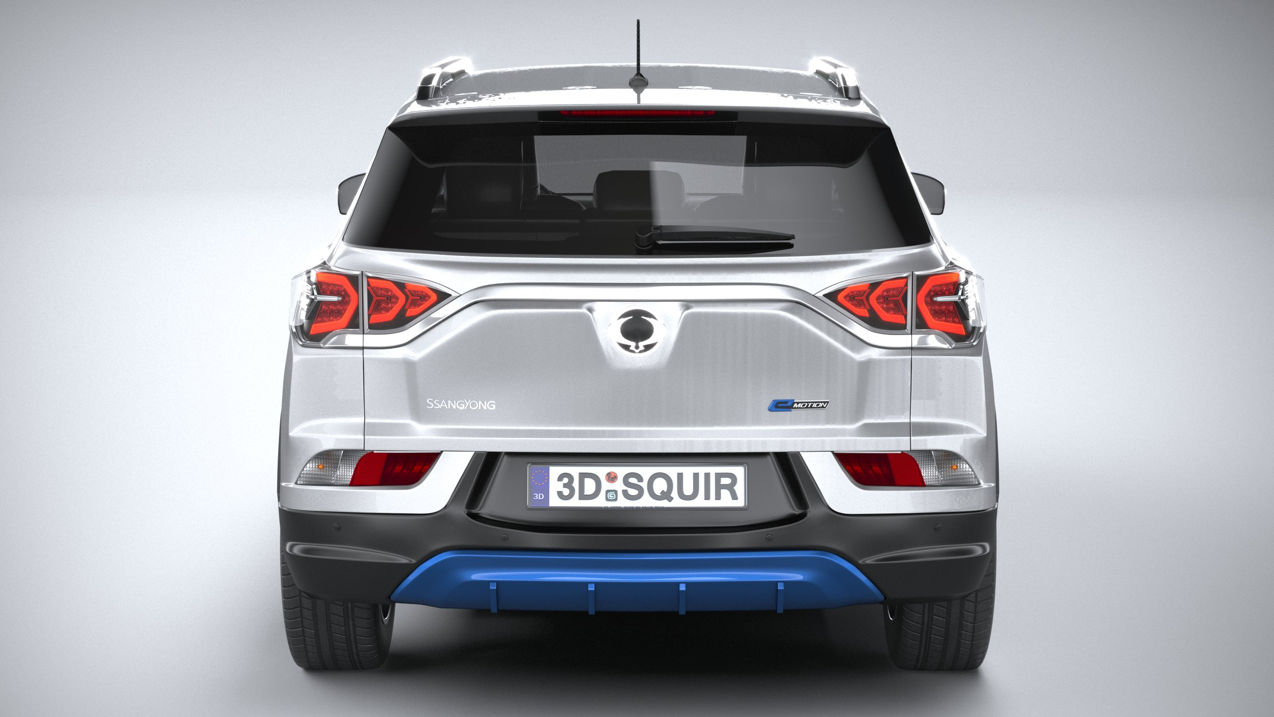 Ssangyong Korando EMotion 2023 Modelo 3D - TurboSquid 1964508