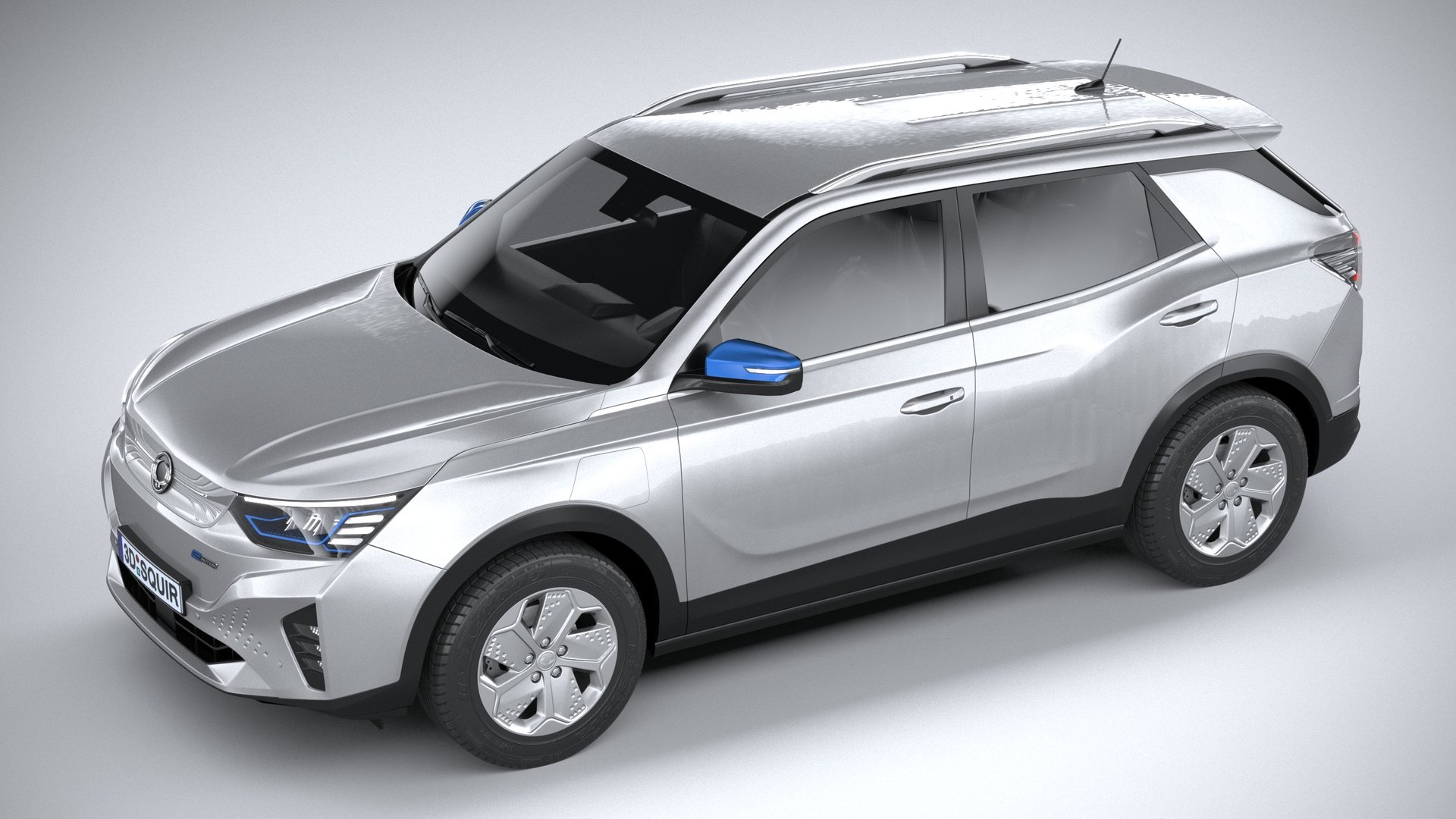 Ssangyong Korando EMotion 2023 3D - TurboSquid 1964508