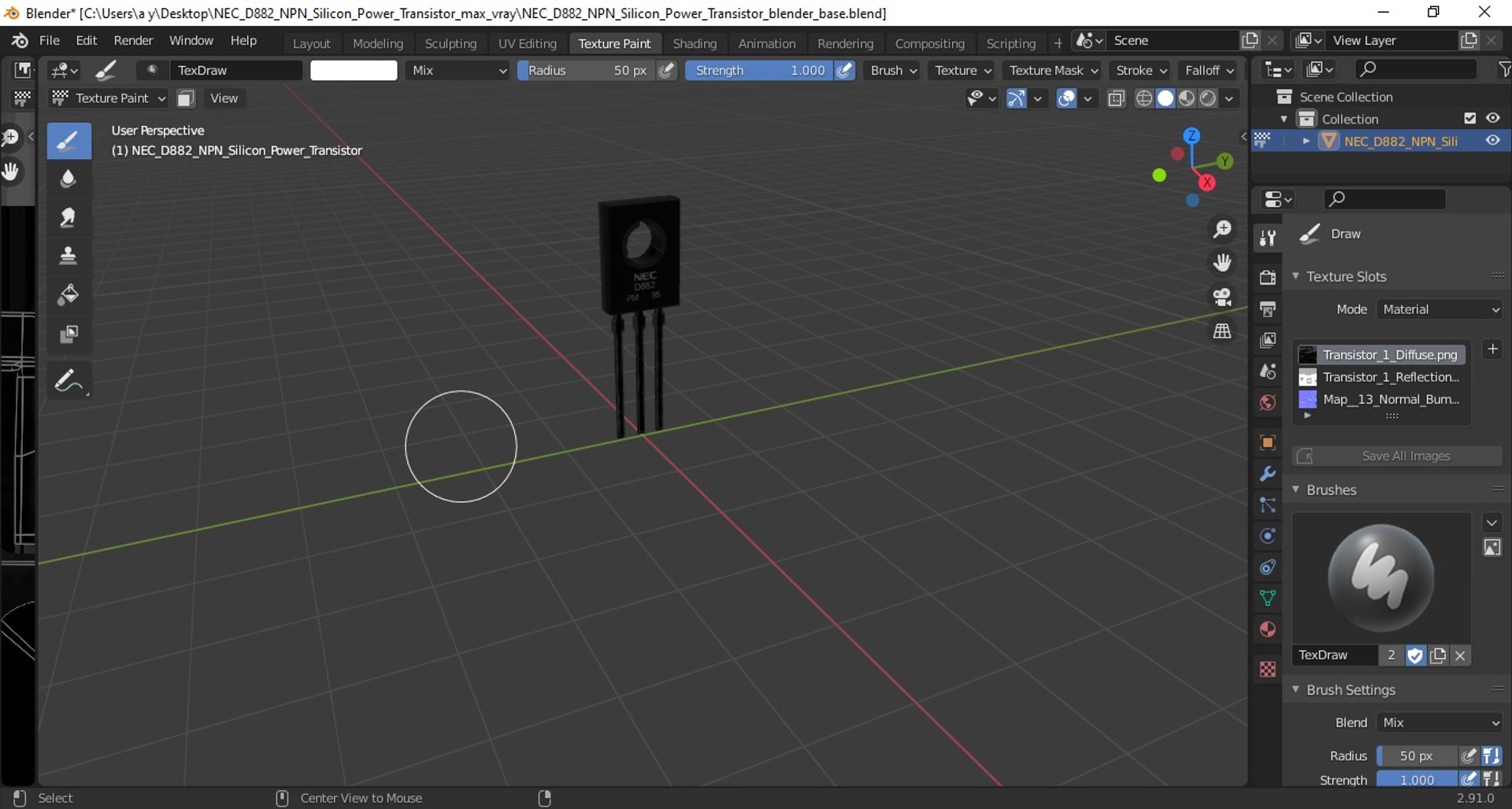 3D Nec D882 Npn Silicon - TurboSquid 1664975