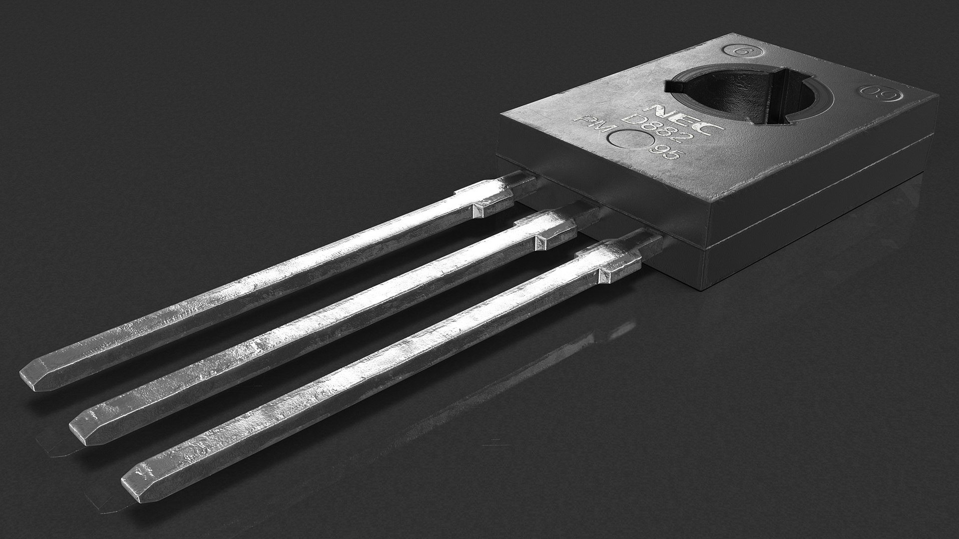 3D Nec D882 Npn Silicon - TurboSquid 1664975