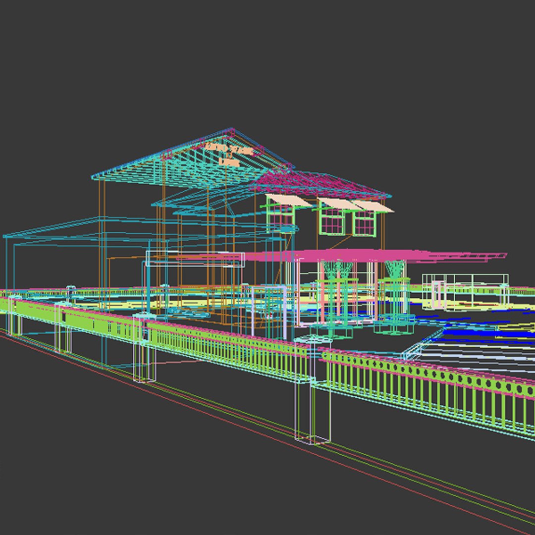 3d Car Wash Lube Model