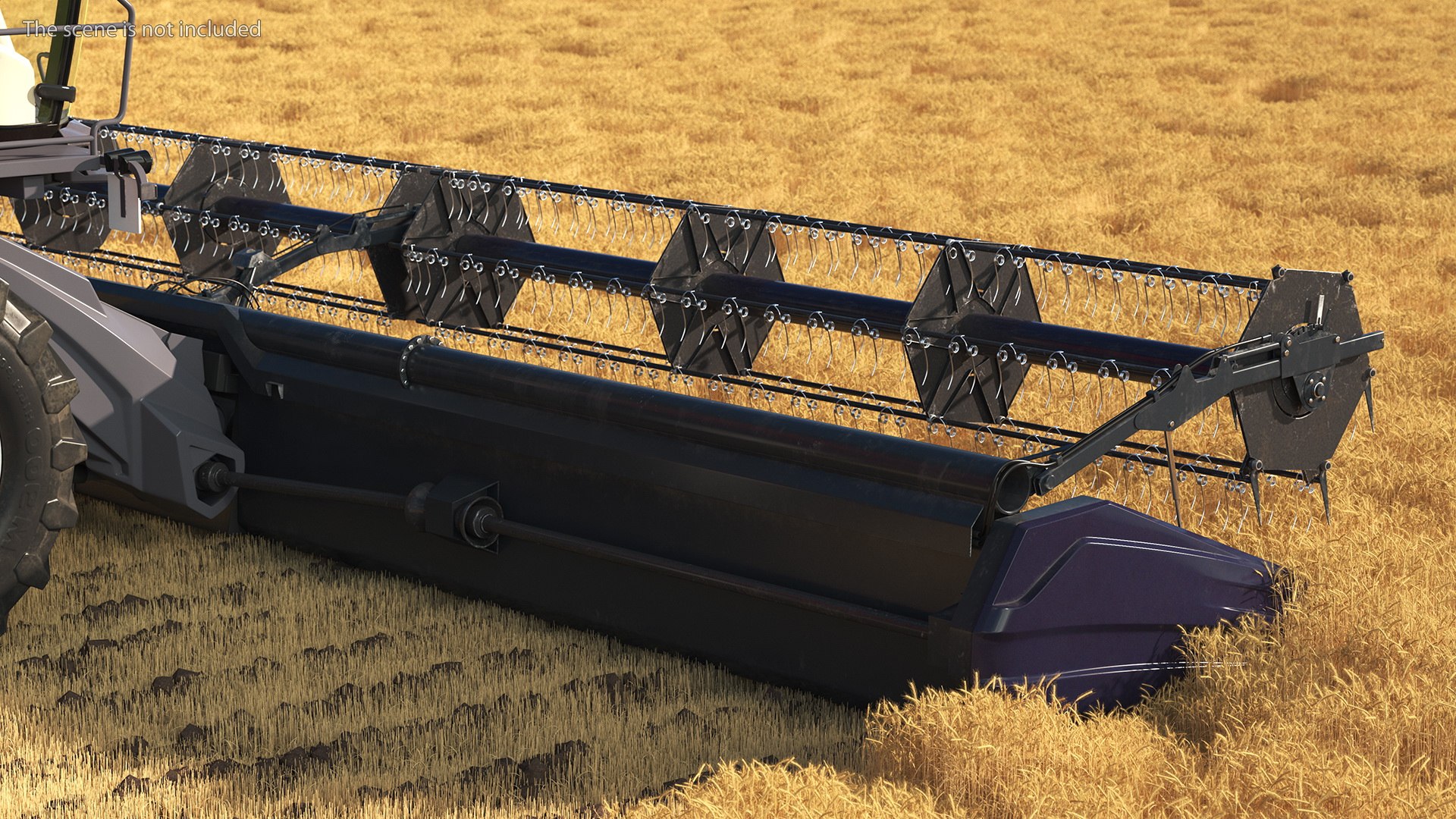 Massey Ferguson Ideal Header 3D Model - TurboSquid 1848550