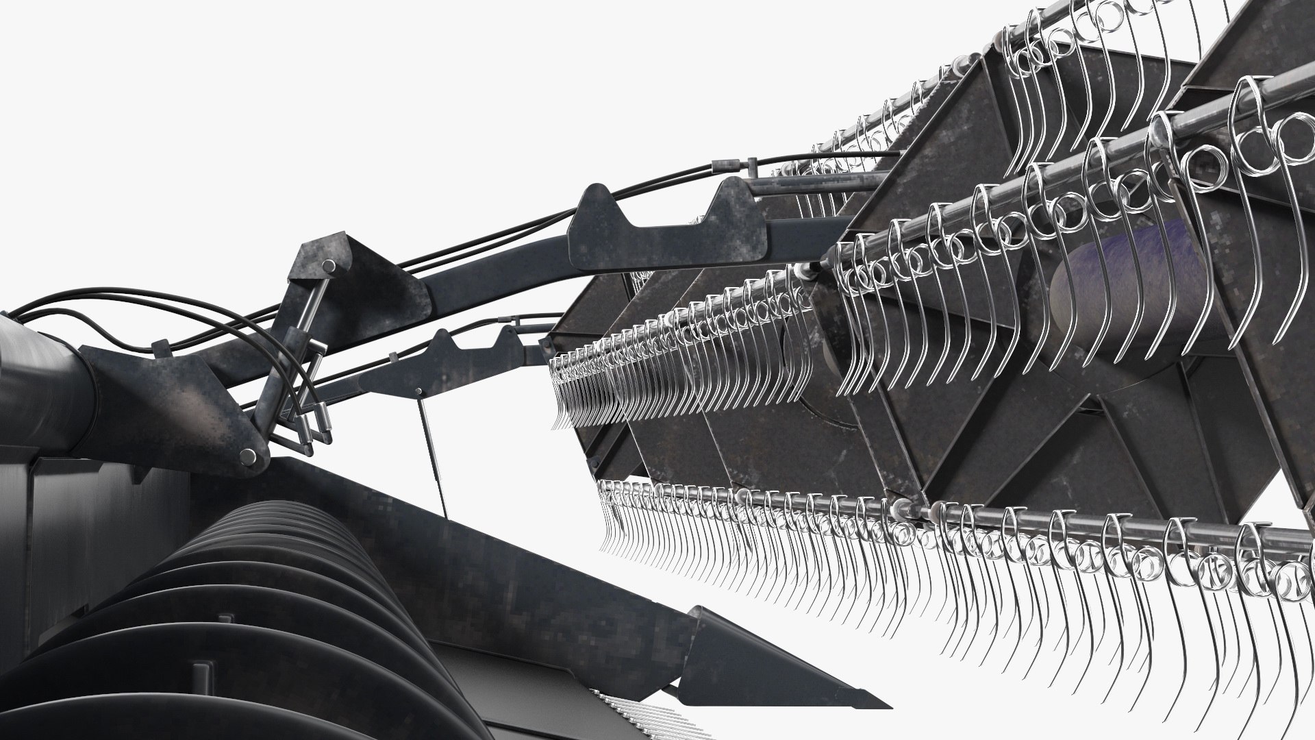 Massey Ferguson Ideal Header 3D Model - TurboSquid 1848550