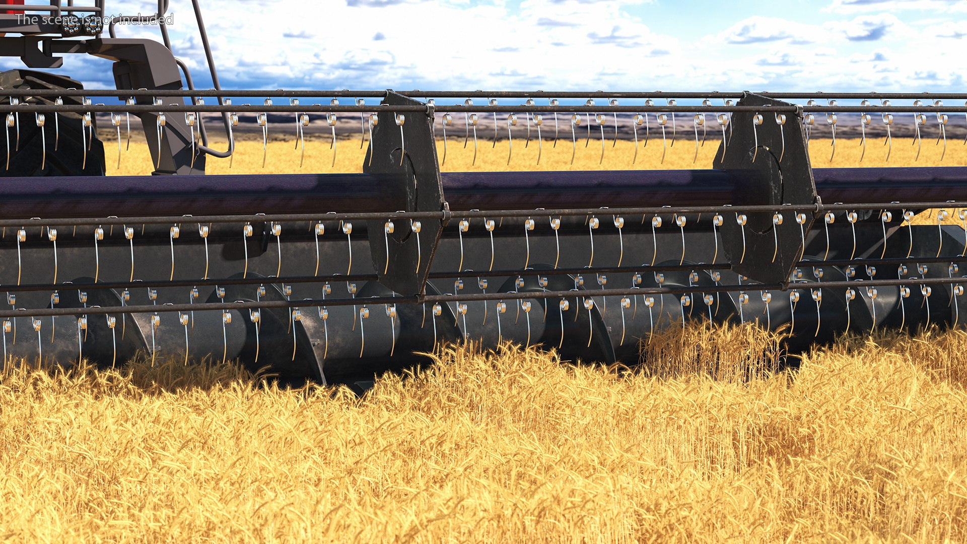 Massey Ferguson Ideal Header 3D Model - TurboSquid 1848550