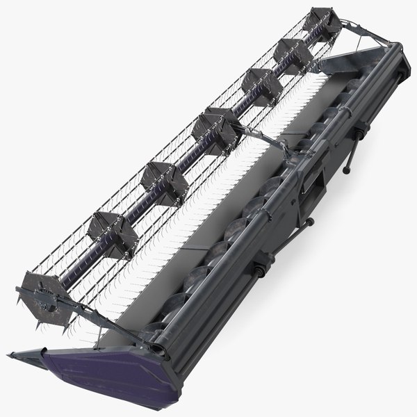 Massey Ferguson Ideal Header 3D model - TurboSquid 1848550