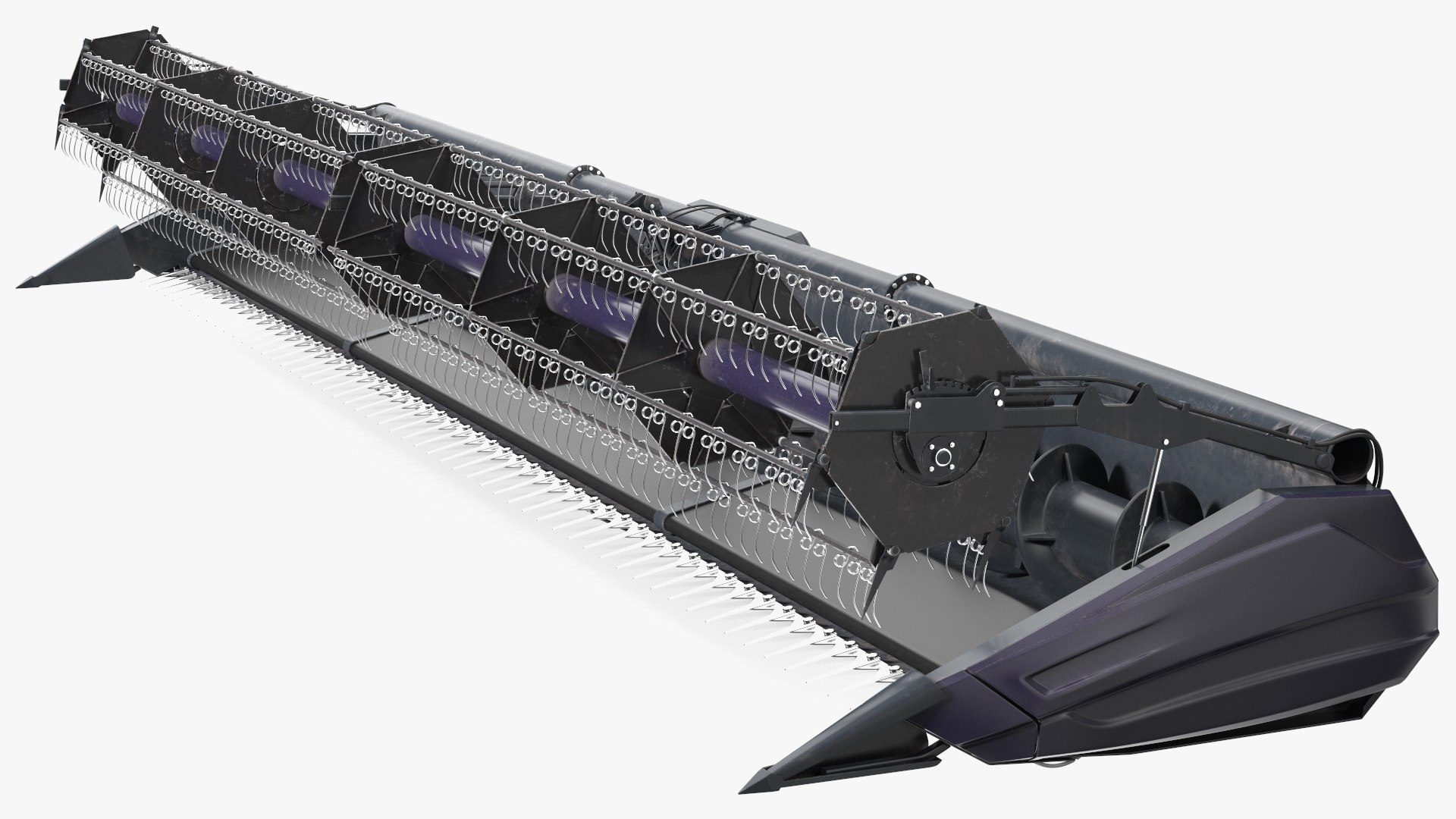 Massey Ferguson Ideal Header 3D Model - TurboSquid 1848550