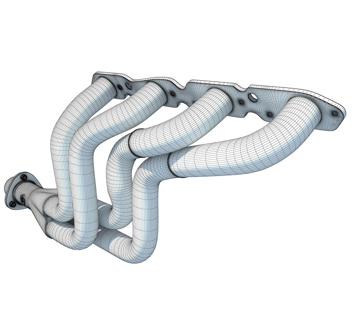 Engine Exhaust Manifolds 3D - TurboSquid 1171894