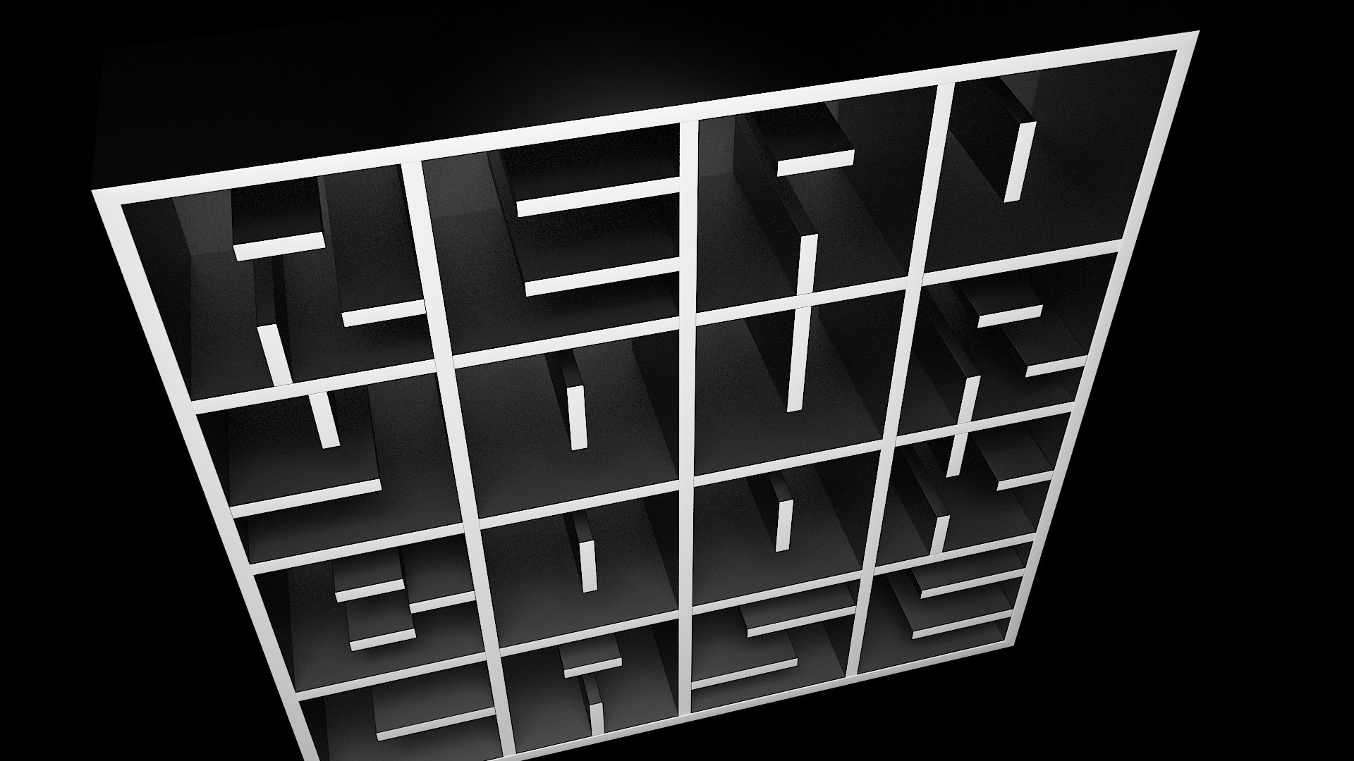 3D Bookshelf Read Your Book Case - TurboSquid 1831972