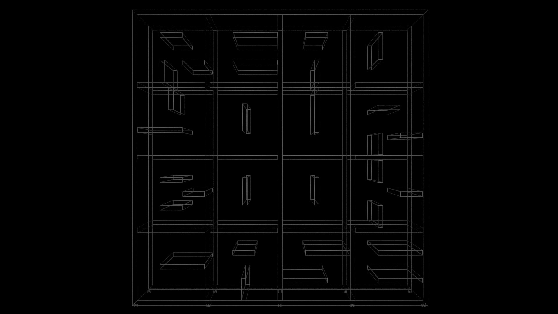 3D Bookshelf Read Your Book Case - TurboSquid 1831972