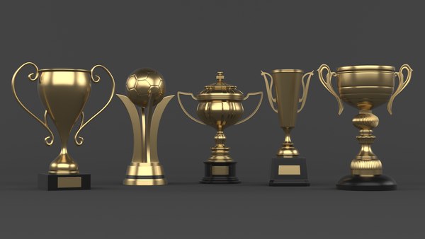 modelo 3d Colección de copas de trofeos - TurboSquid 2166465