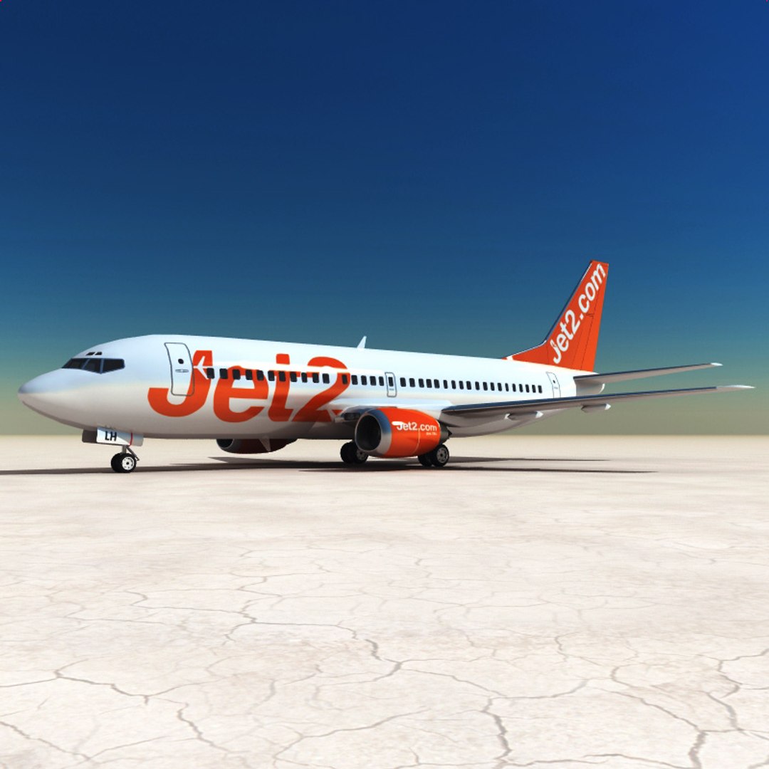 3d 3ds Airline Jet2