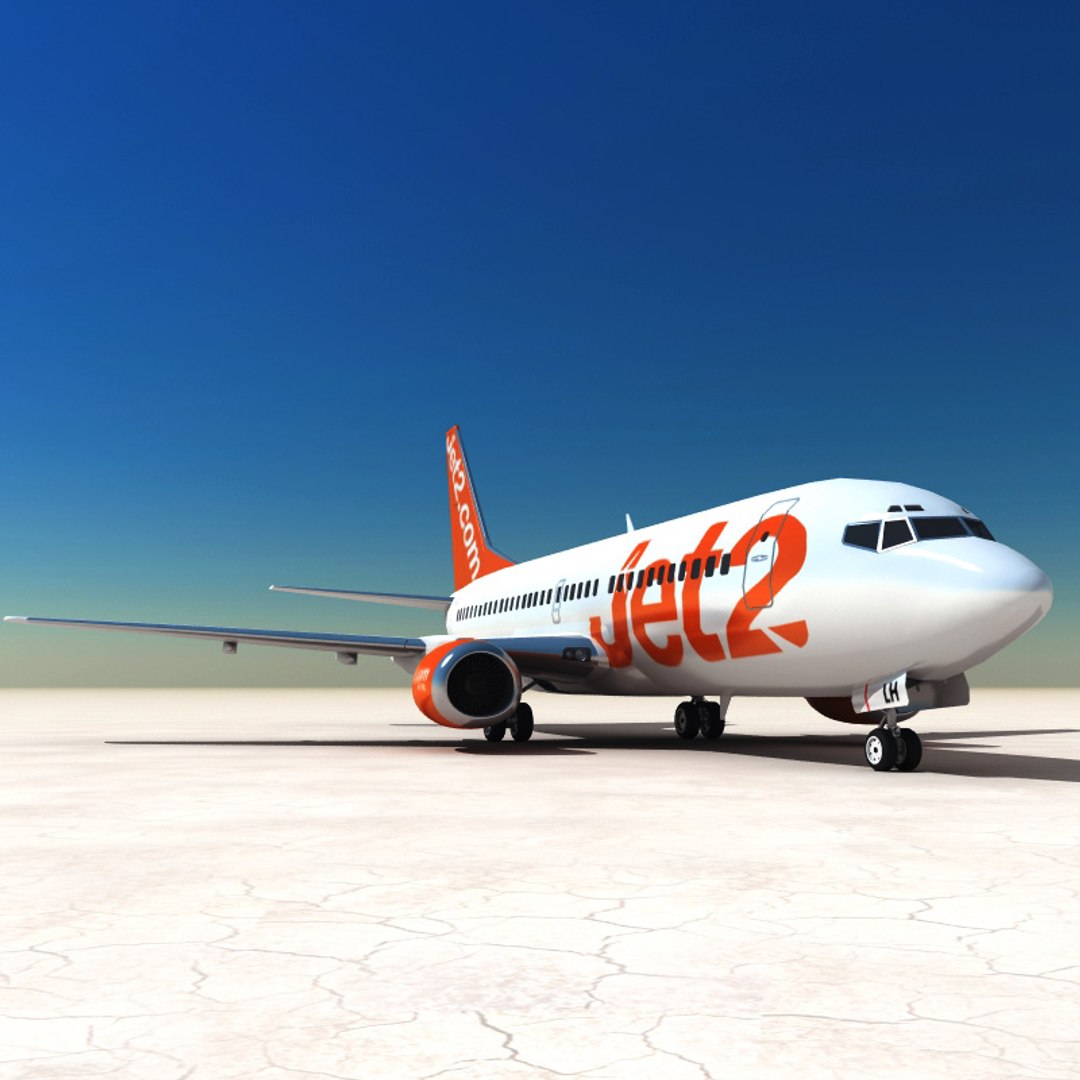 3d 3ds Airline Jet2