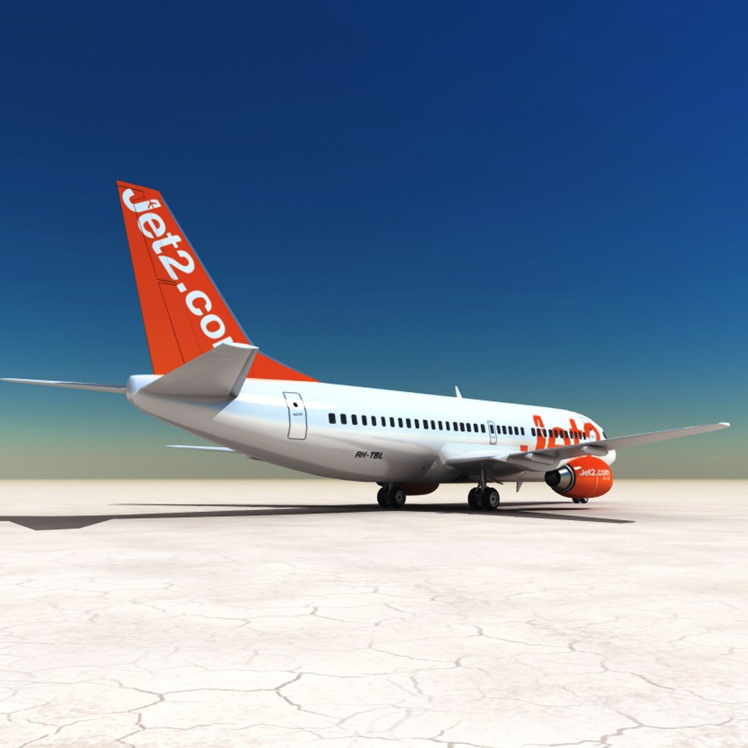 3d 3ds Airline Jet2