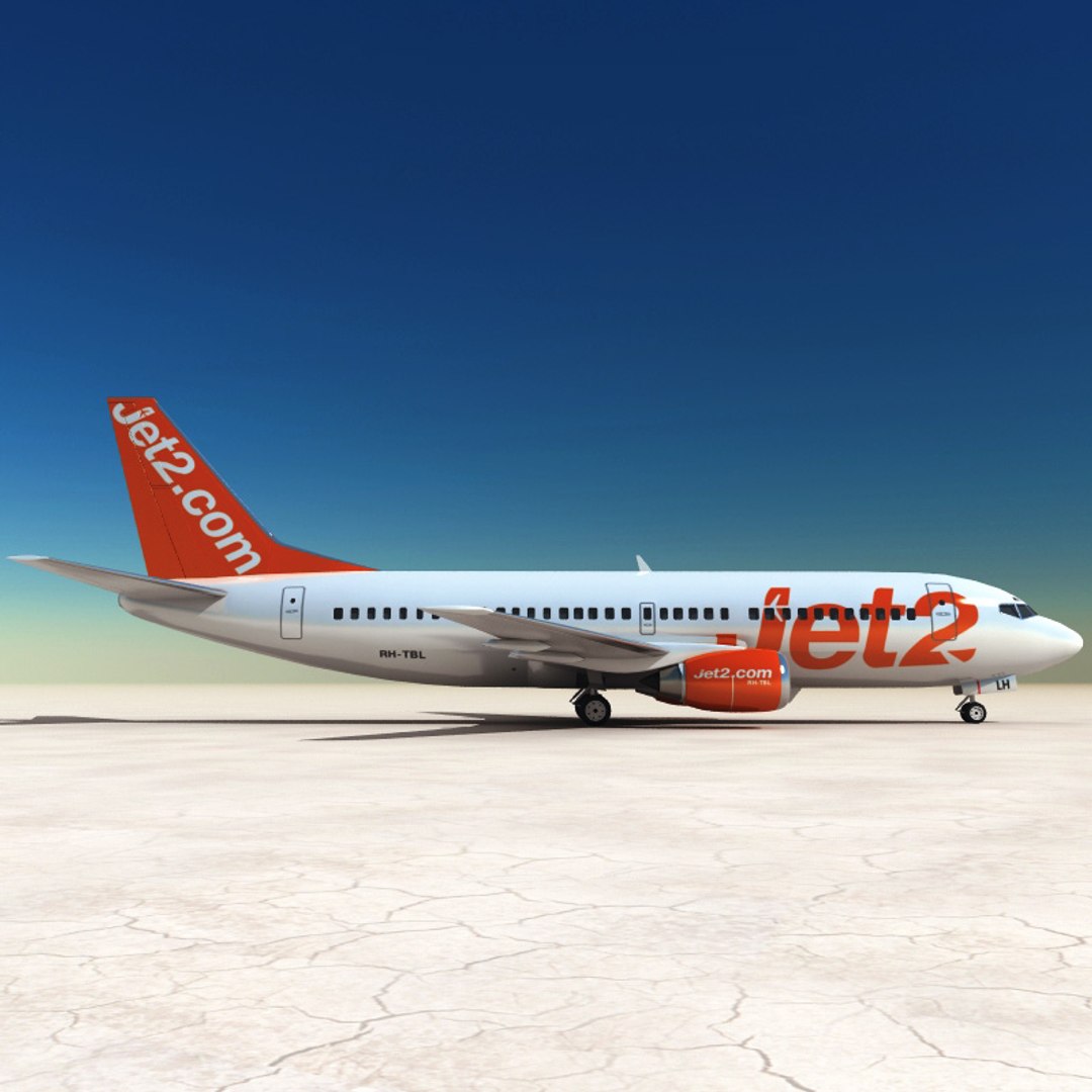 3d 3ds Airline Jet2