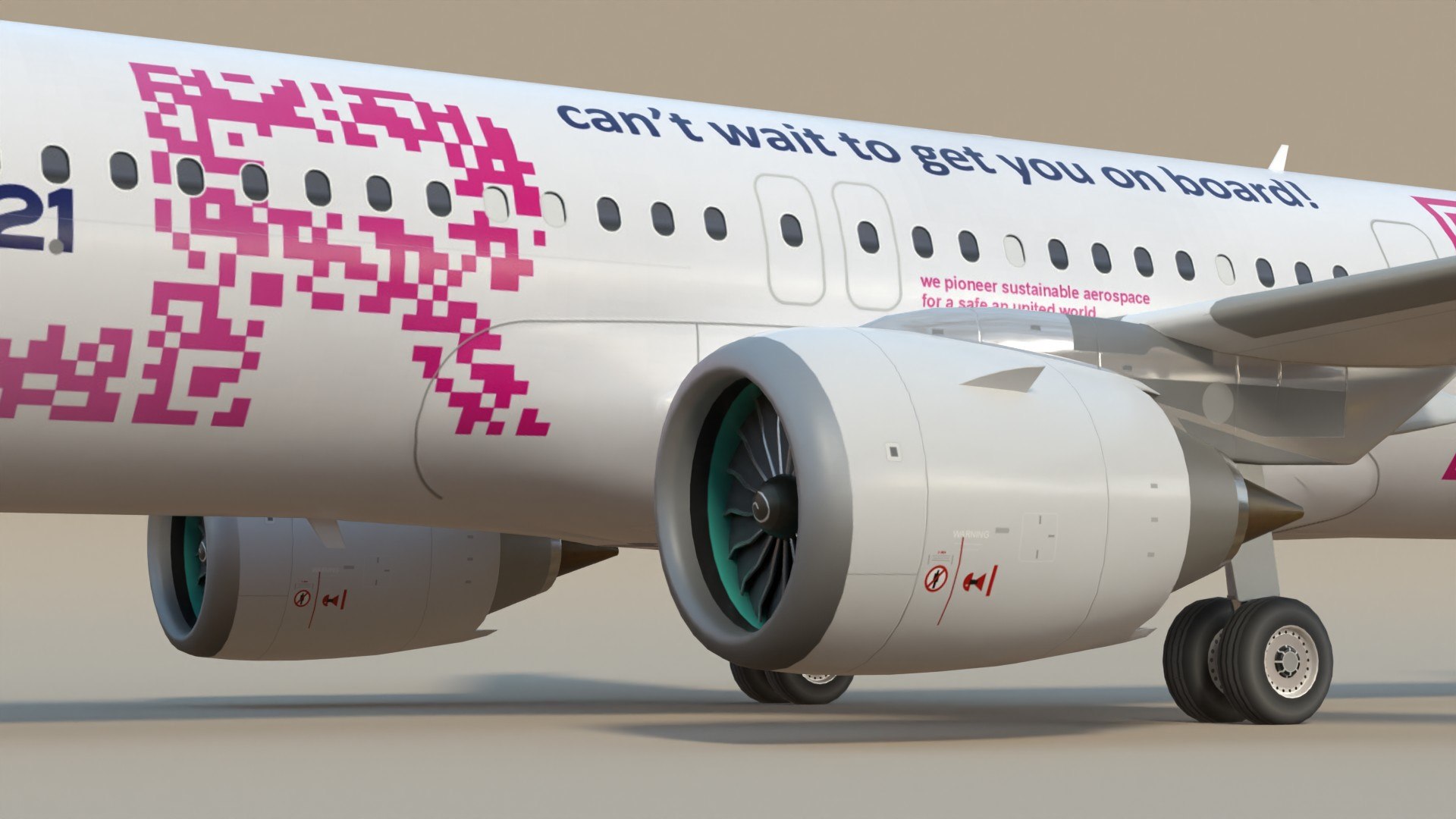 3D House Livery Airbus A321 SC Model - TurboSquid 2297464